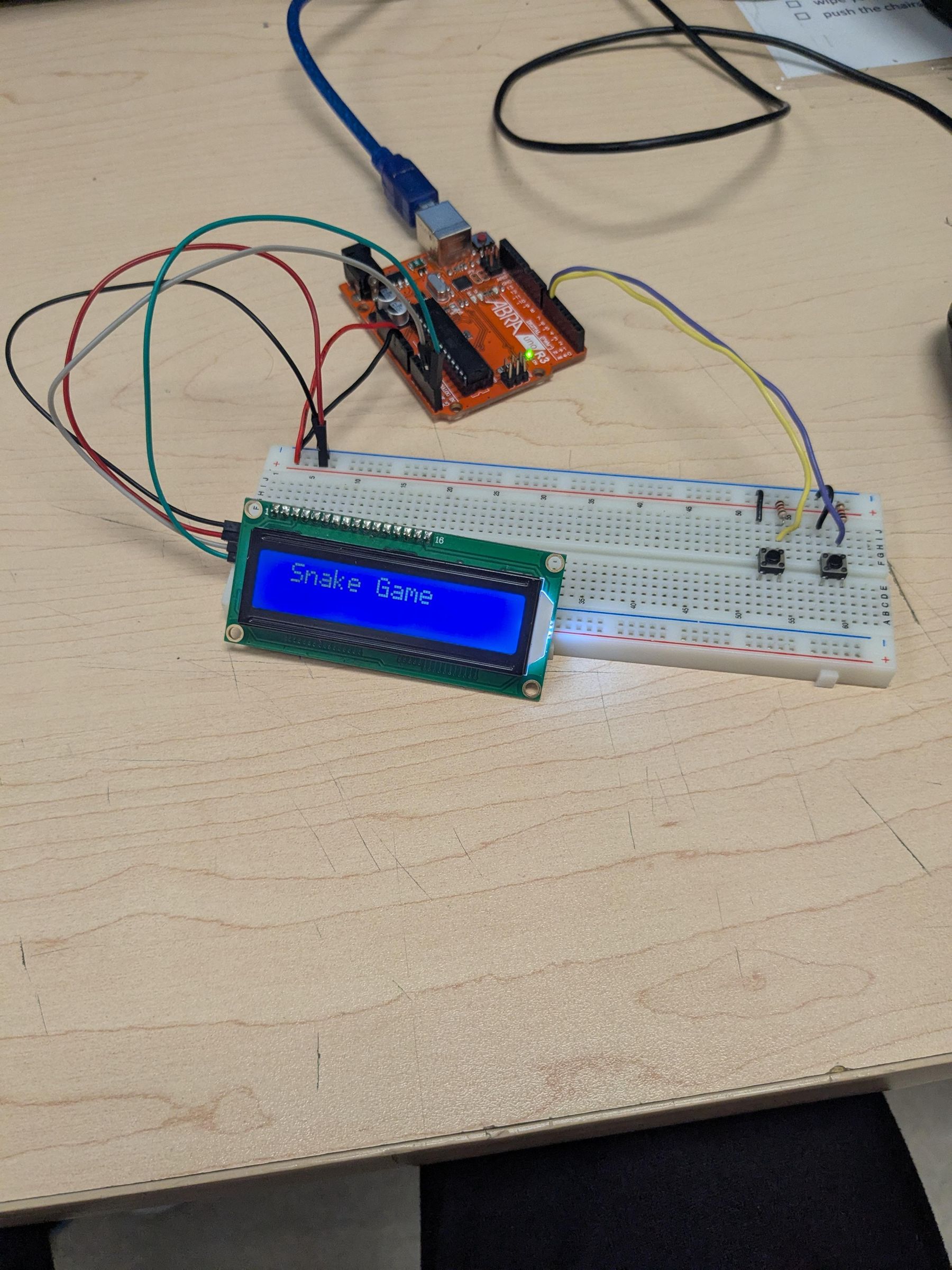 LCD Snake Game : 4 Steps - Instructables
