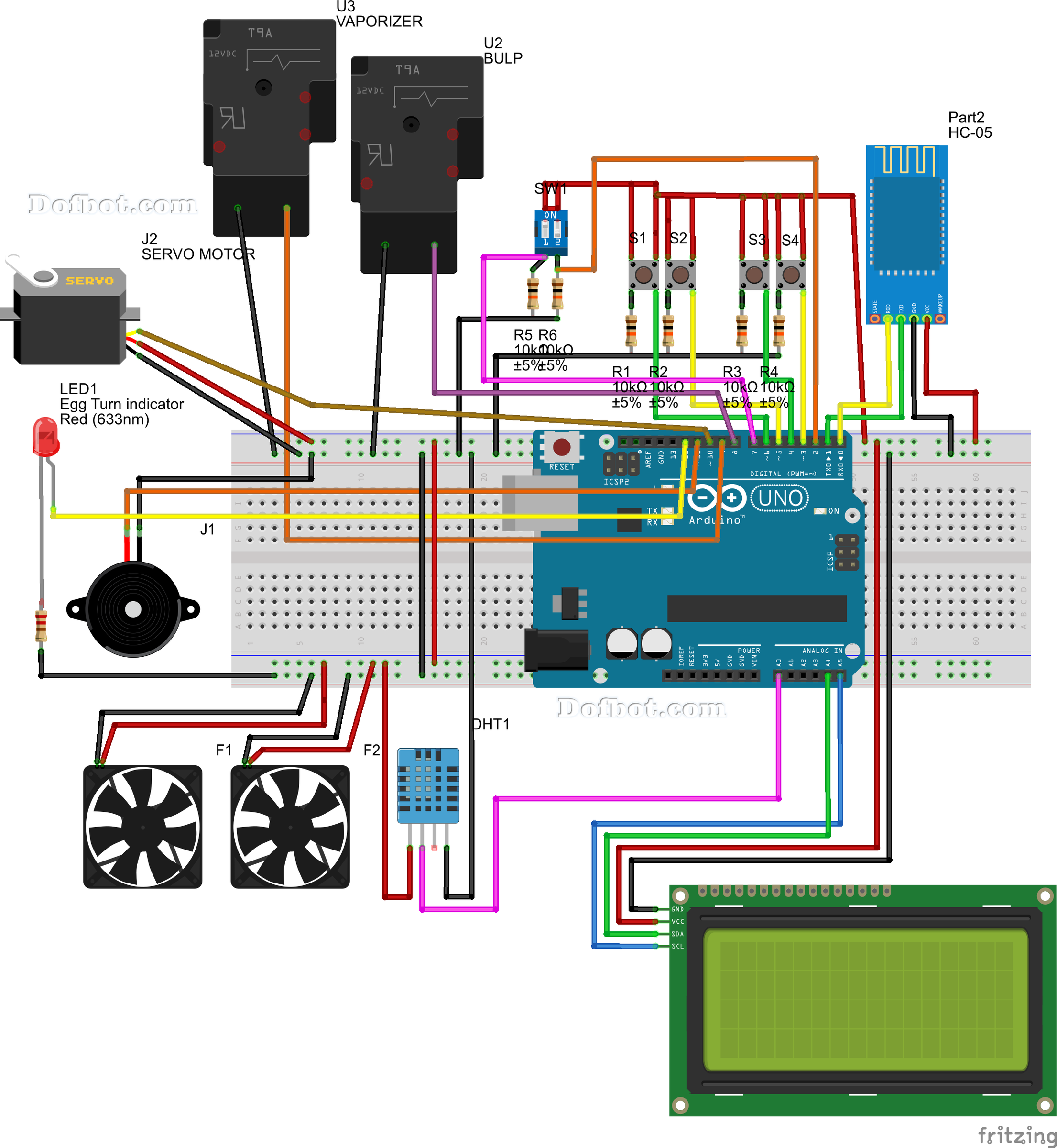 Egg Incubator Using DHT11 and Android App. - Instructables