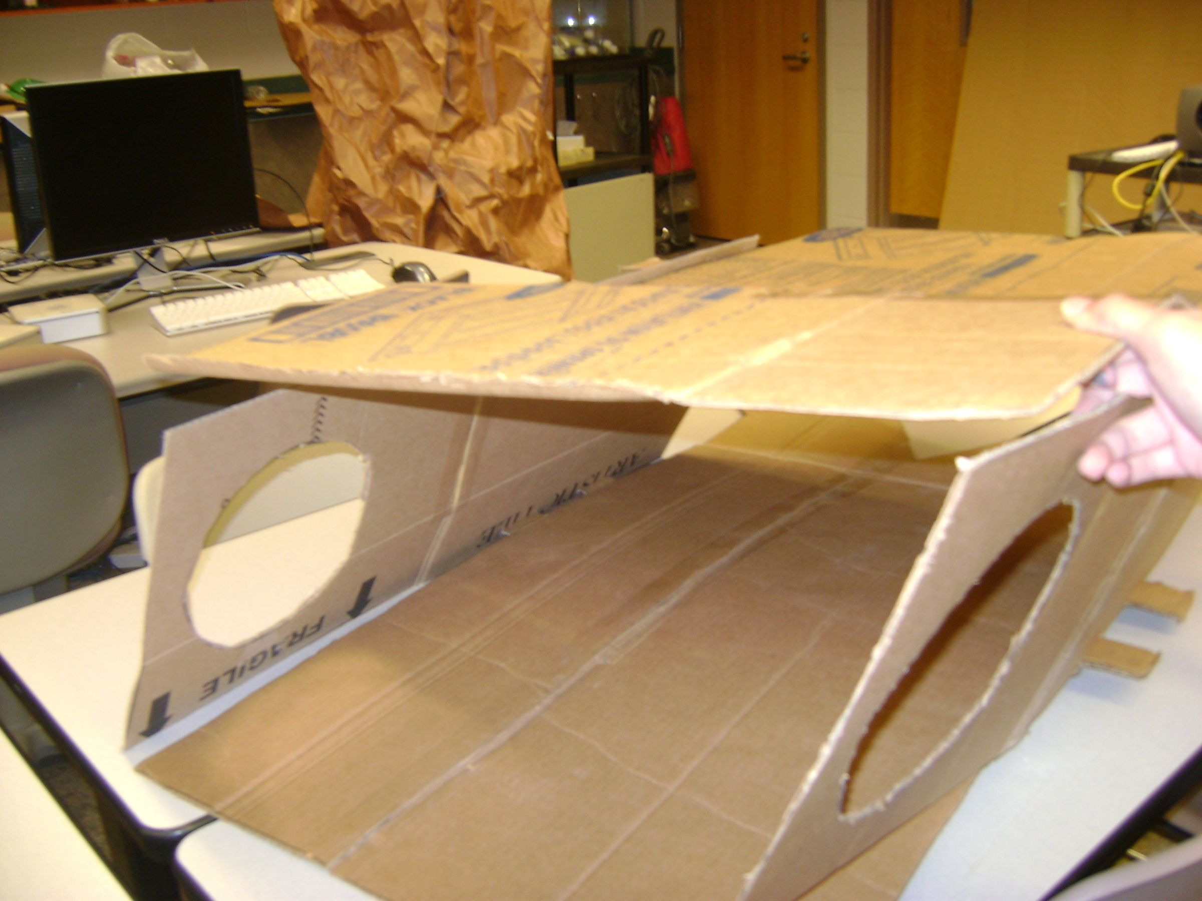 Constructed Cardboard Creature: Narwhal : 11 Steps - Instructables