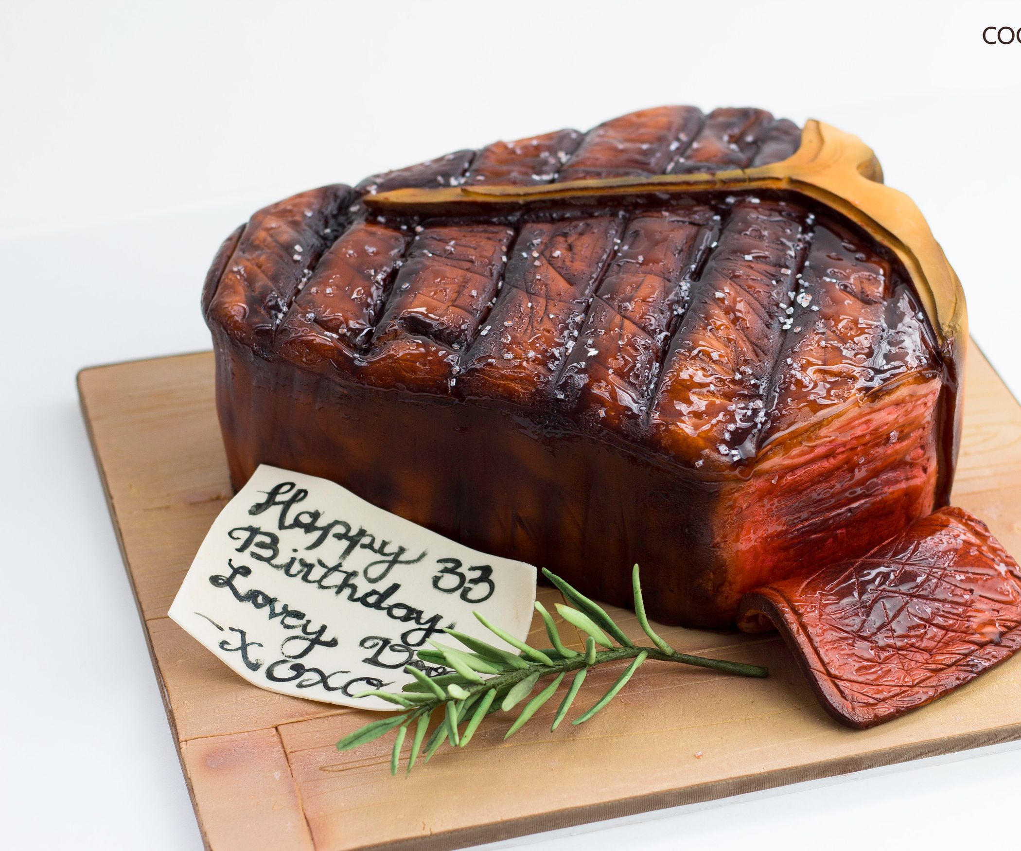 Realistic Porterhouse Steak Cake : 7 Steps (with Pictures) - Instructables