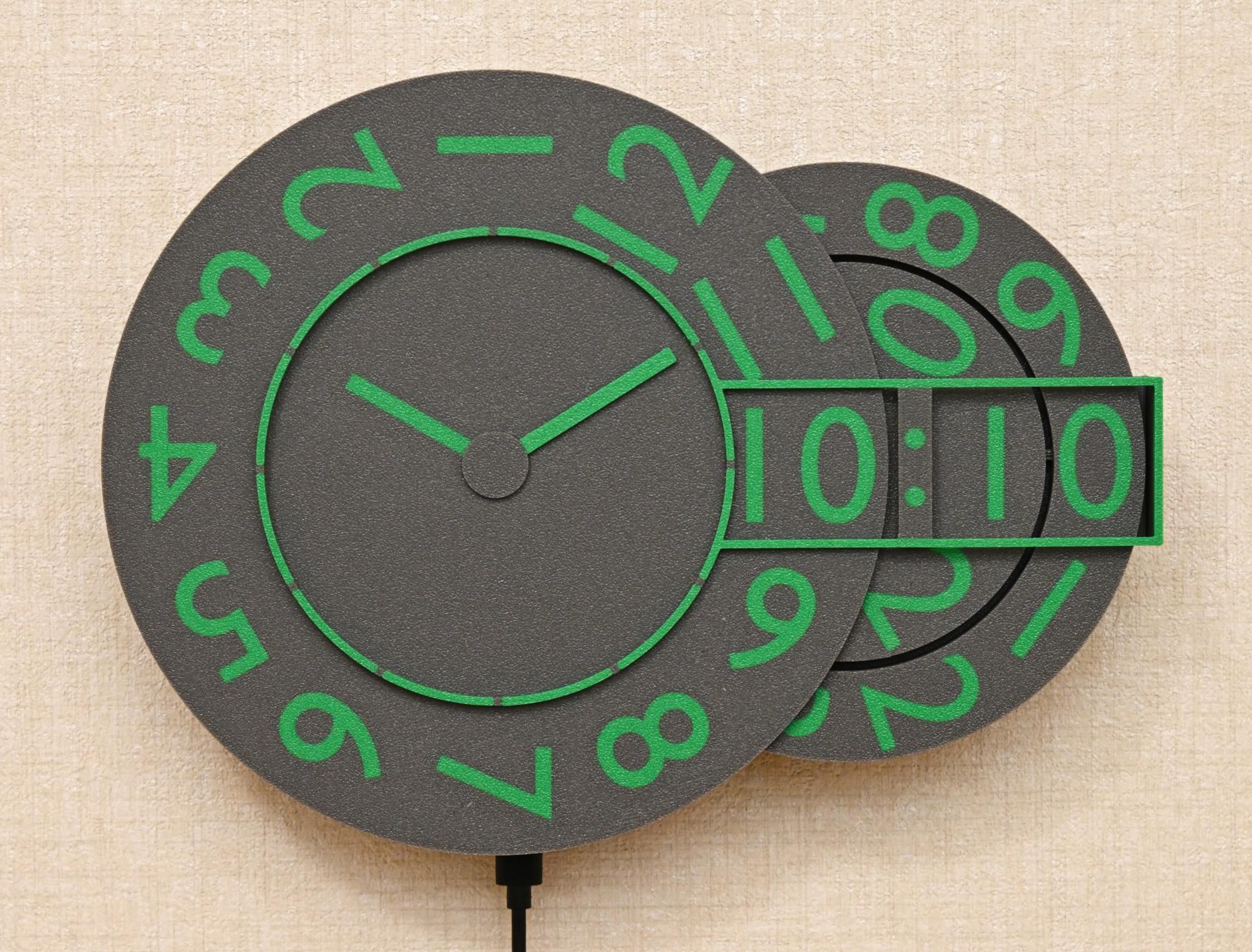 Hybrid Clock - Mechanical Fusion of Digital and Analog Clocks : 6 Steps (with Pictures ...