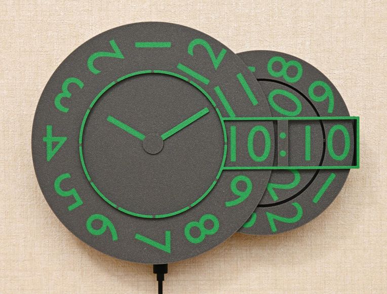 Hybrid Clock - Mechanical Fusion of Digital and Analog Clocks : 6 Steps ...