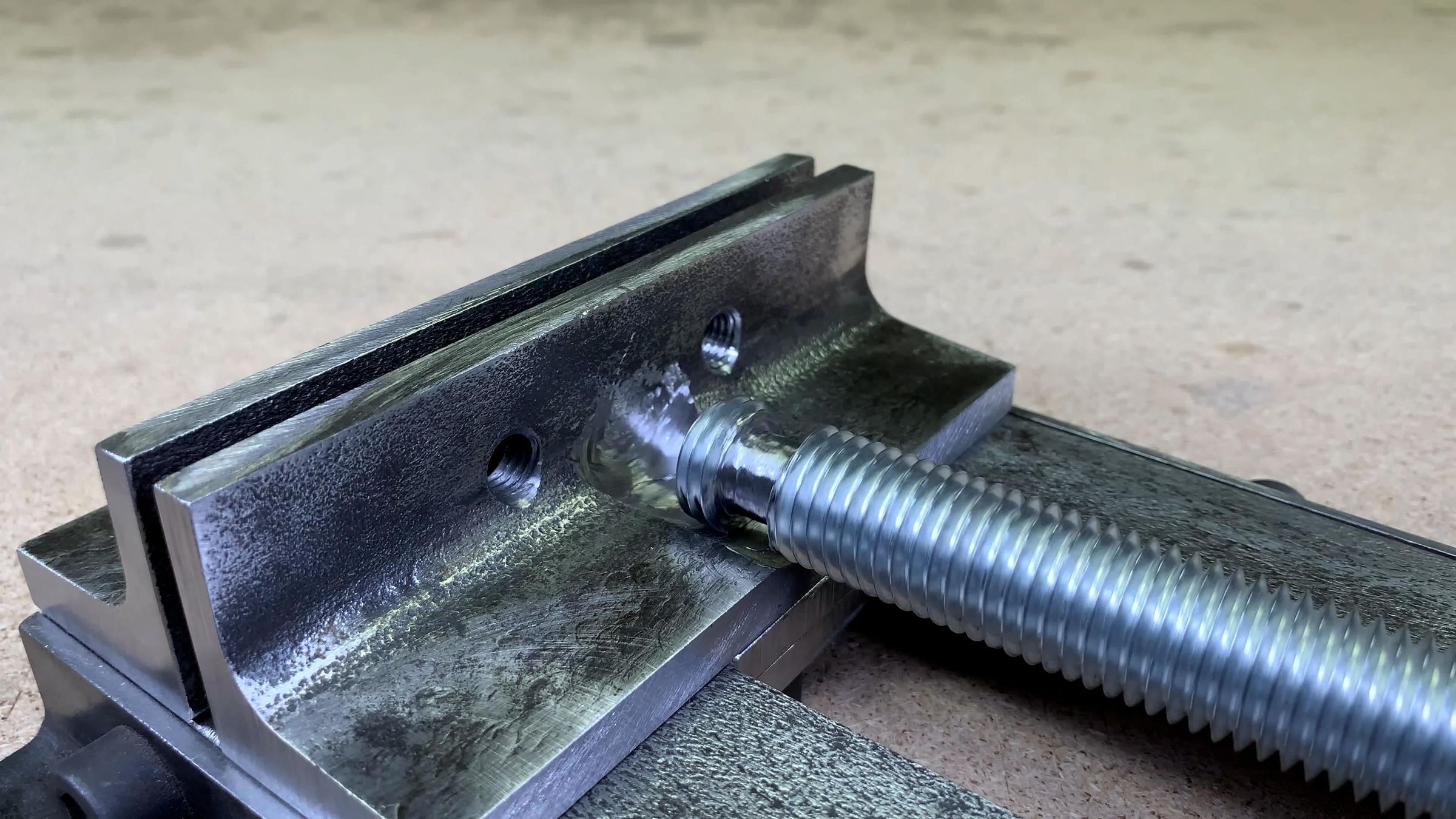 Make a Drill Press Vise Without Welding : 14 Steps (with Pictures ...