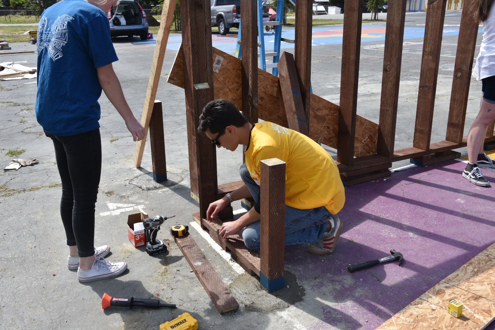 Building a Wall-ball Court : 9 Steps (with Pictures) - Instructables
