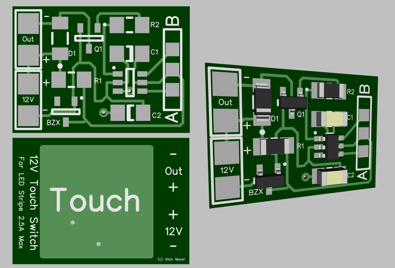 12V Capacitive Touch Switch : 11 Steps (with Pictures) - Instructables 12V Capacitive Touch Switch : 11 Steps (with Pictures) - Instructables