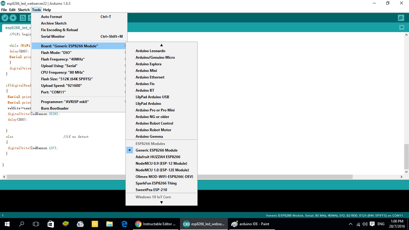How to Build a ESP8266 Web Server : 8 Steps - Instructables