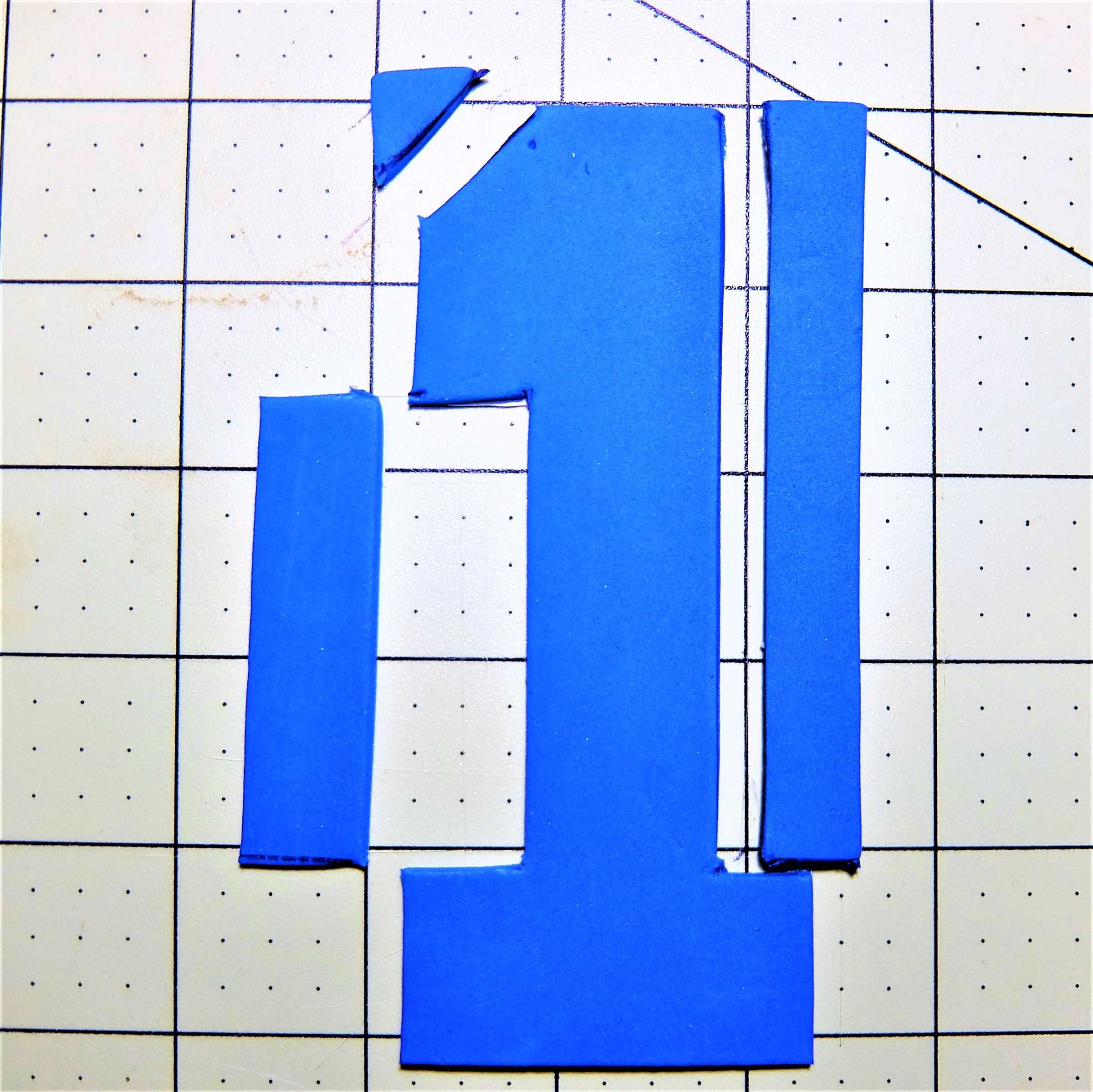 Draw and Cut Out Jersey Numbers 0 to 9 : 14 Steps (with Pictures ...