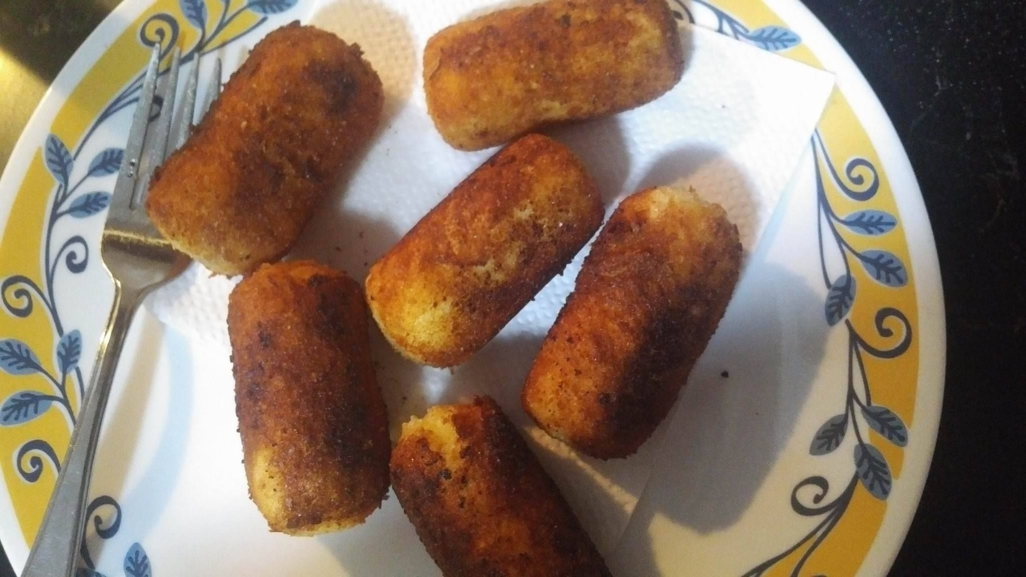 Italian Potato Croquettes (Crocchette Di Patate) : 5 Steps (with ...