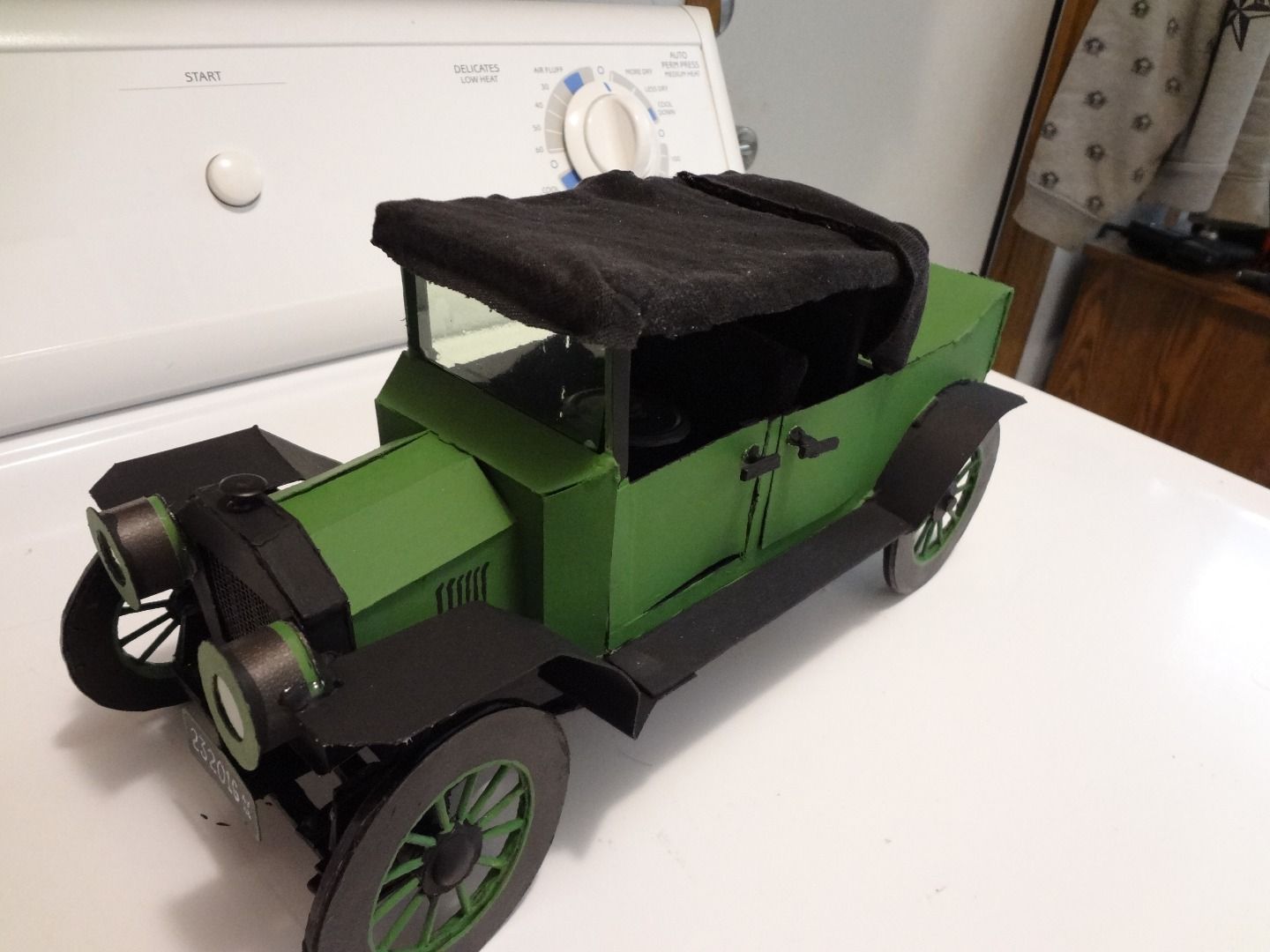 Classic Convertible Cardboard Electric Car. : 16 Steps (with Pictures ...