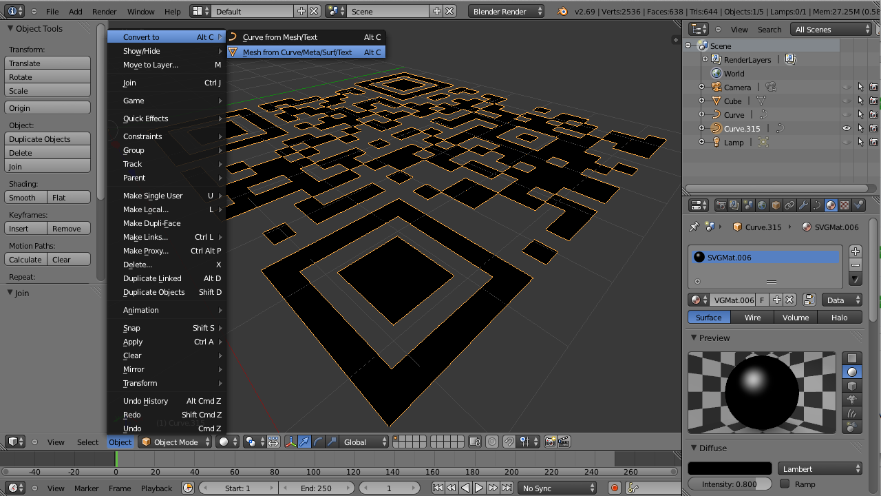 Create a 3D Printed QR Code (using Blender) : 3 Steps - Instructables