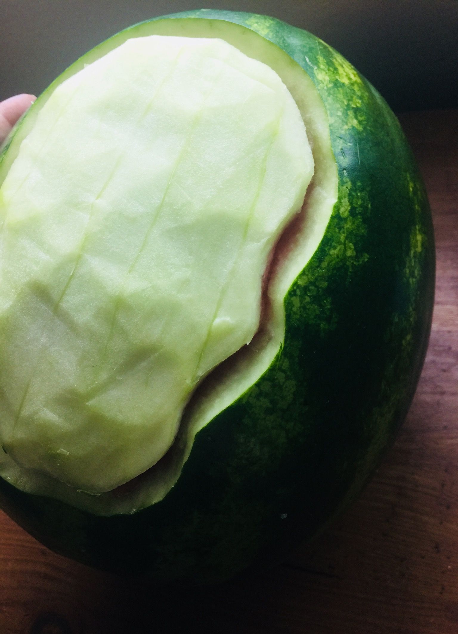 Skull & Crossbones Watermelon Carving : 14 Steps (with Pictures ...