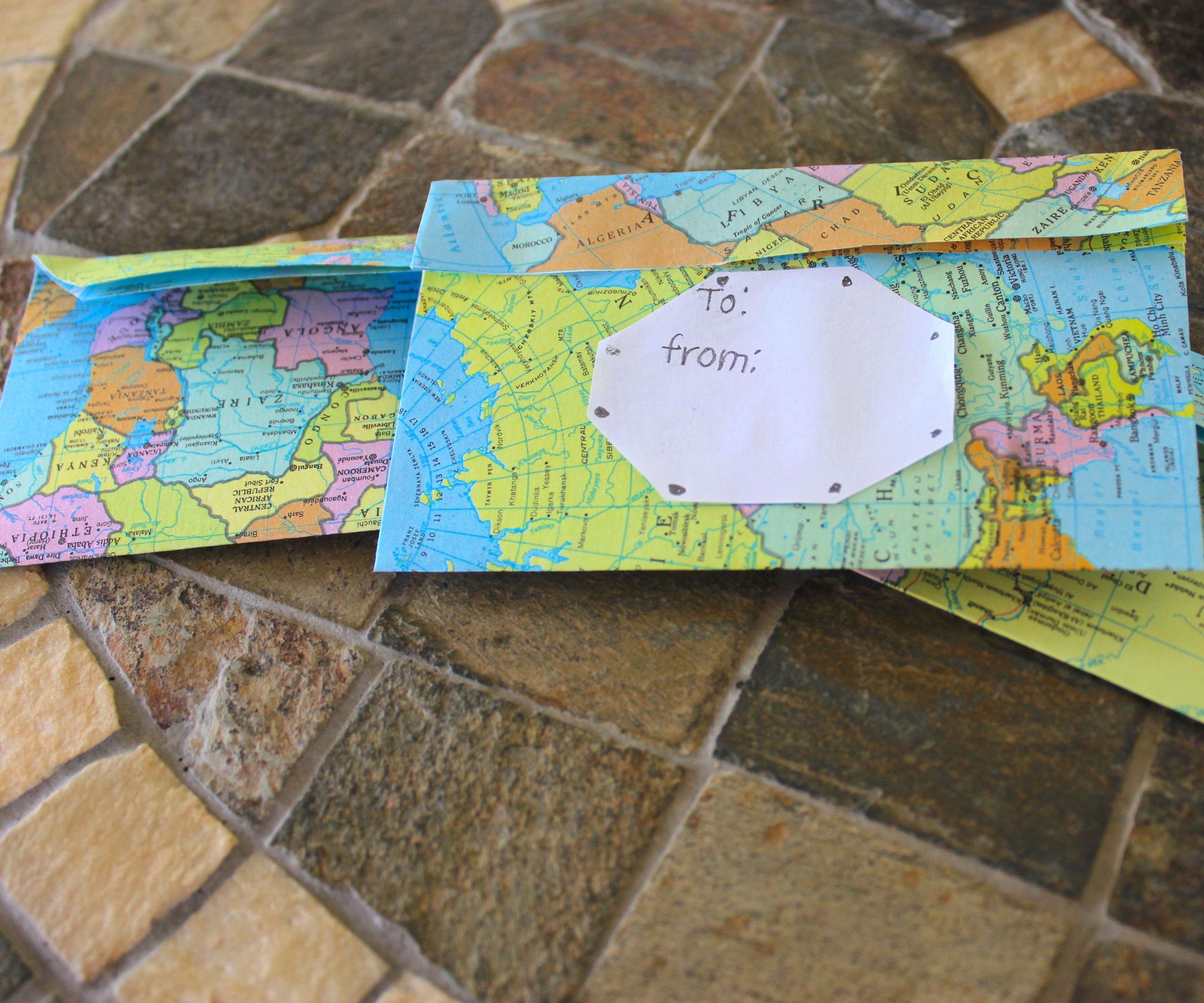 Map Envelops : 3 Steps (with Pictures) - Instructables