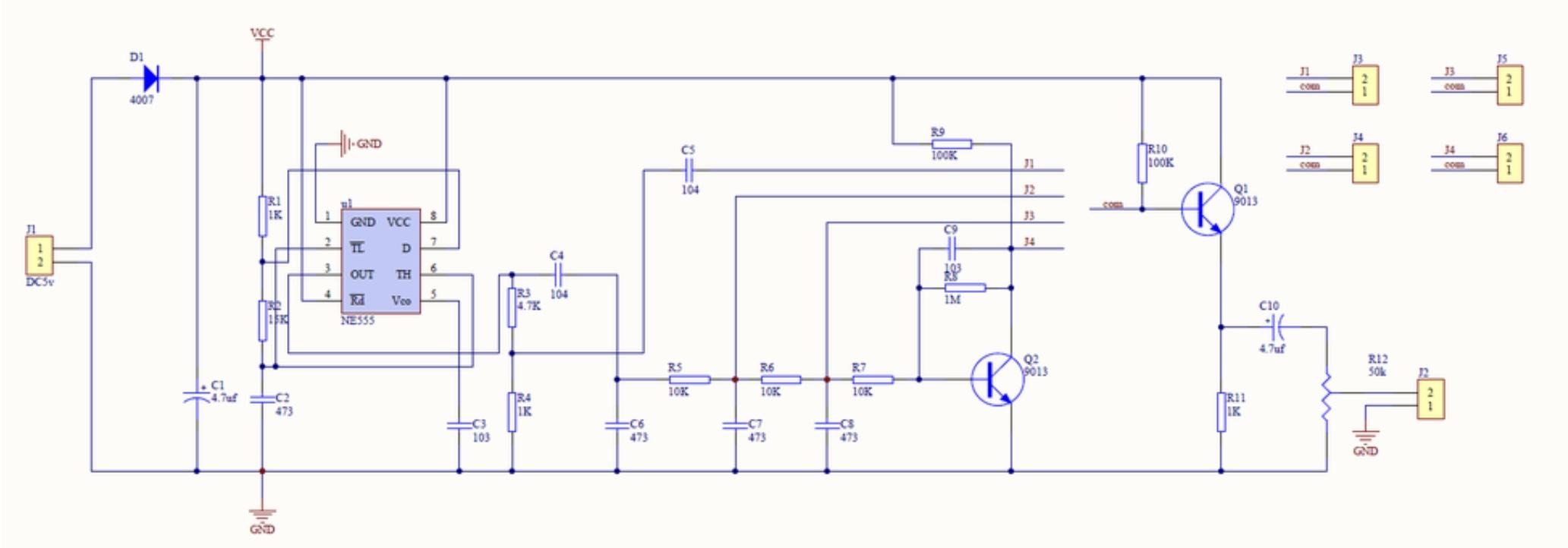 DIY a NE555 Circuit to Generate Sine Wave : 6 Steps - Instructables