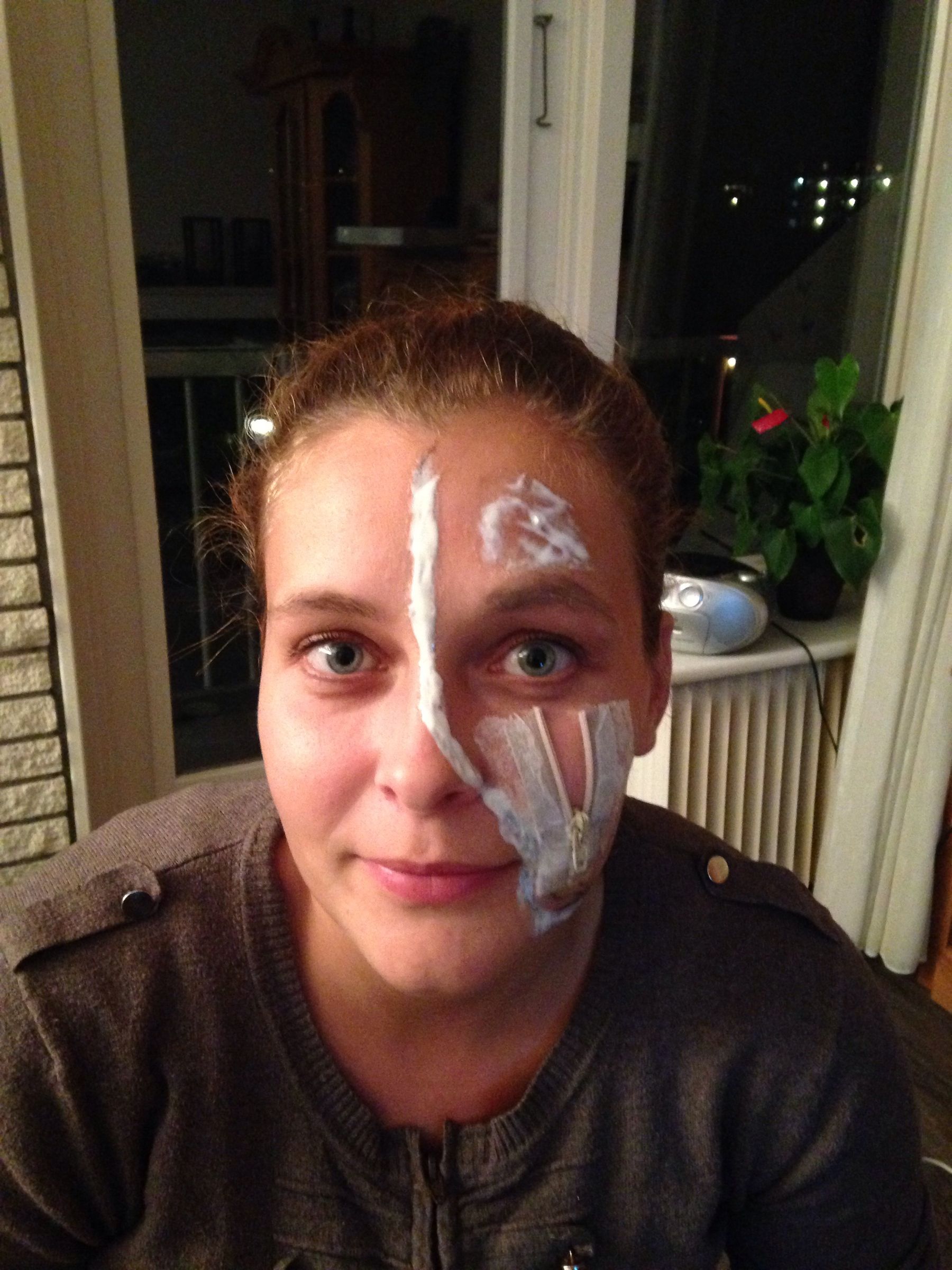 Halloween Torn Face : 3 Steps - Instructables