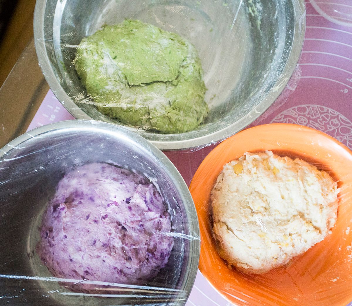 Colored Rose Steamed Bread : 7 Steps (with Pictures) - Instructables