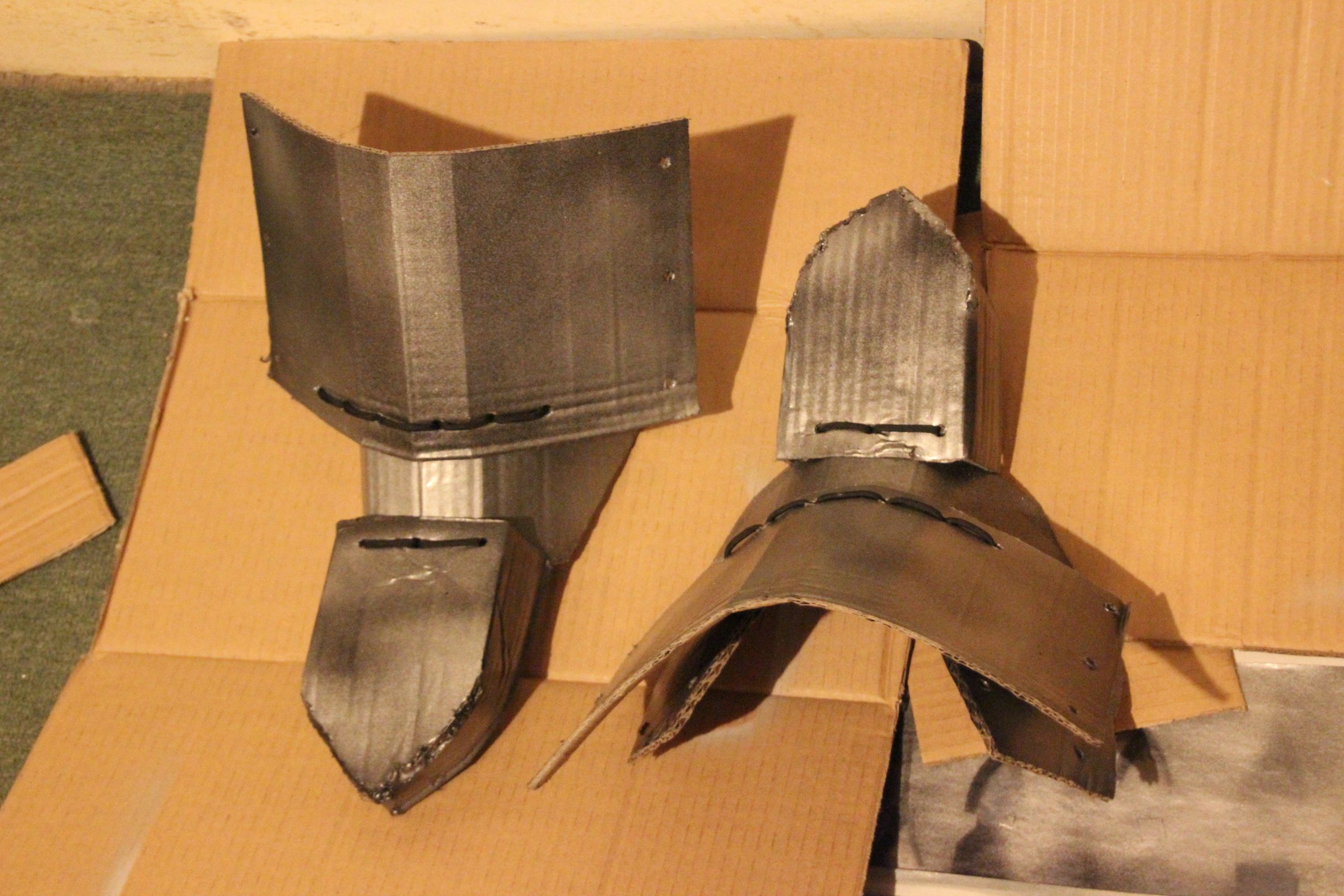 Cardboard Armour for Feet : 10 Steps (with Pictures) - Instructables