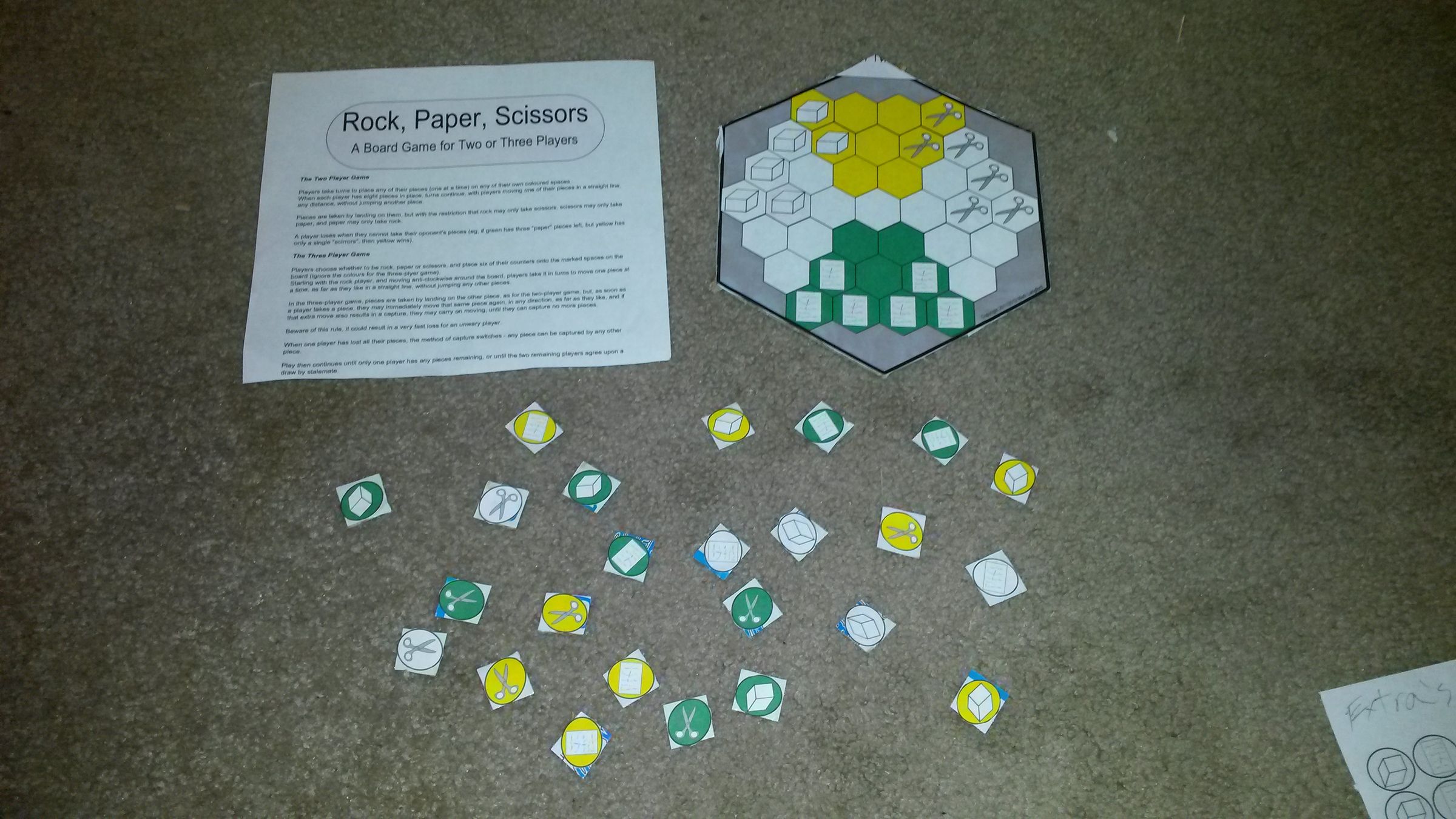 Rock, Paper, Scissors - the Board Game. (with Pictures) - Instructables