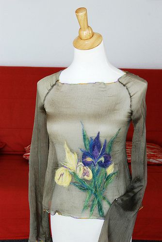 Embellish With Fibers and Free Hand Embroidery : 5 Steps (with Pictures ...