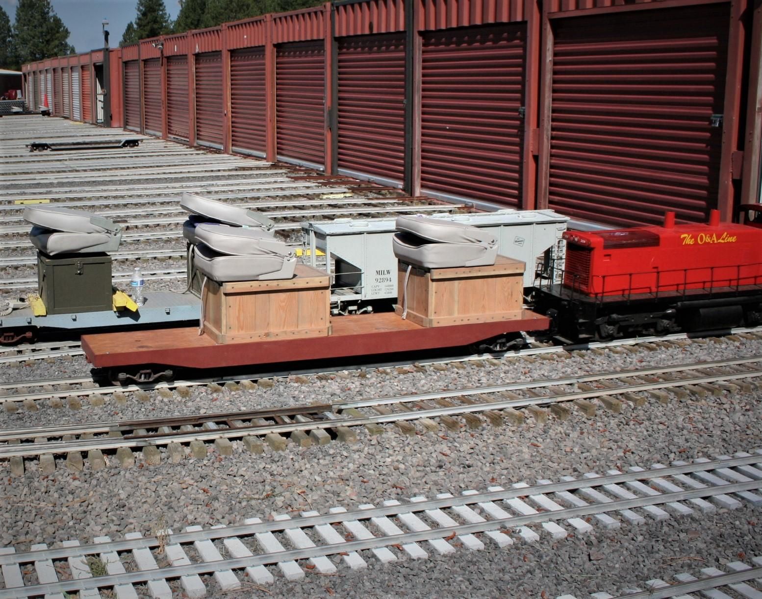 7 1/2 Gauge Rideable Flat Train Car : 13 Steps (with Pictures ...