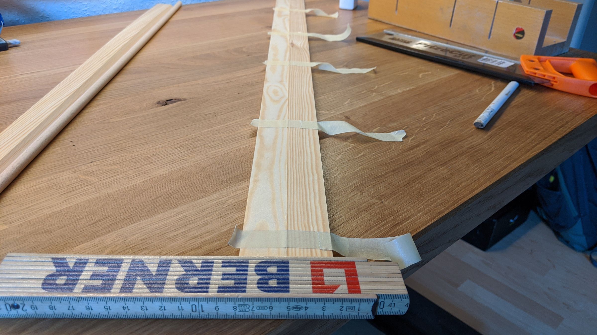 Easy Office Note Rail From Wood : 4 Steps (with Pictures) - Instructables