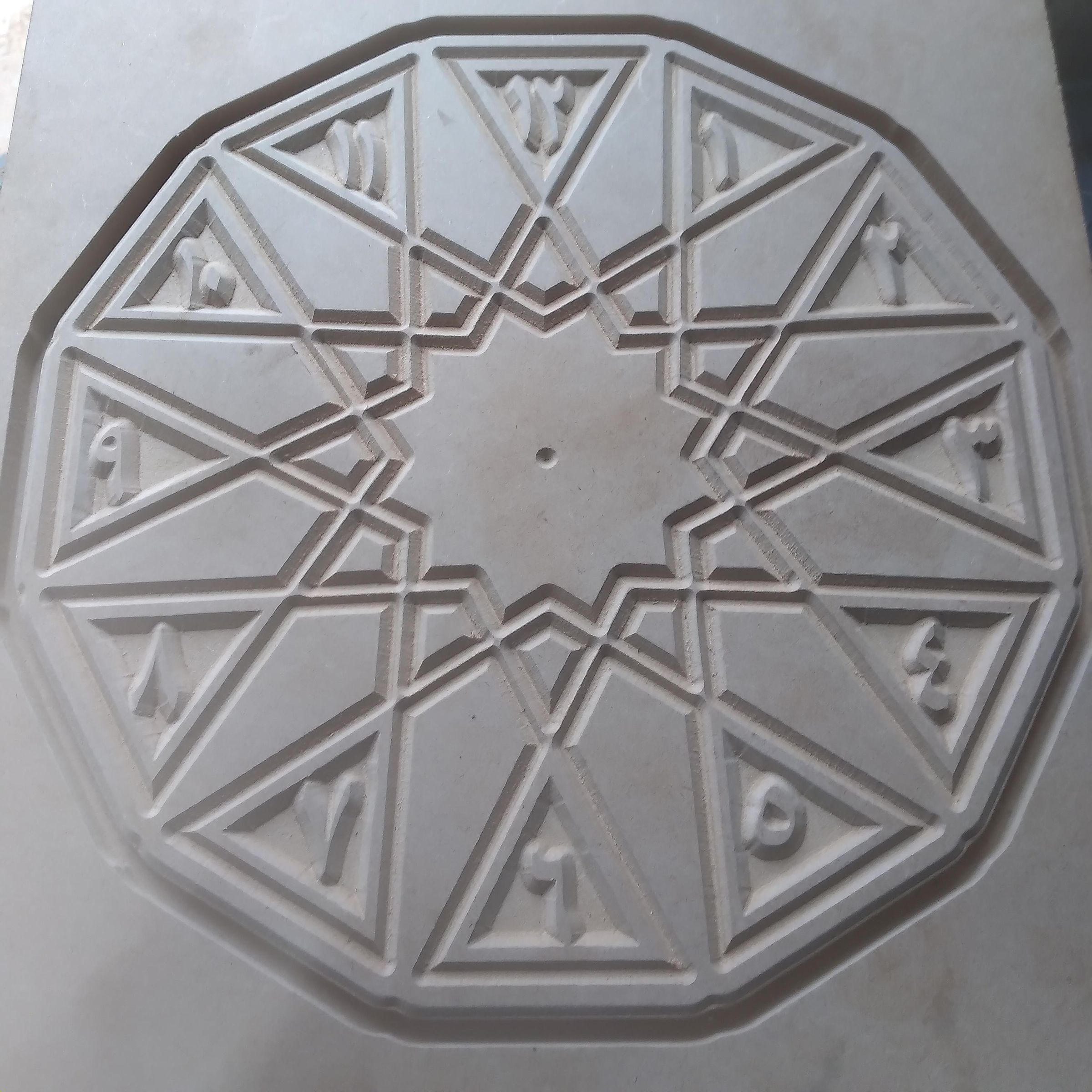 How to Make a Plaster of Paris Clock at Home With a Silicon Mold : 7 ...