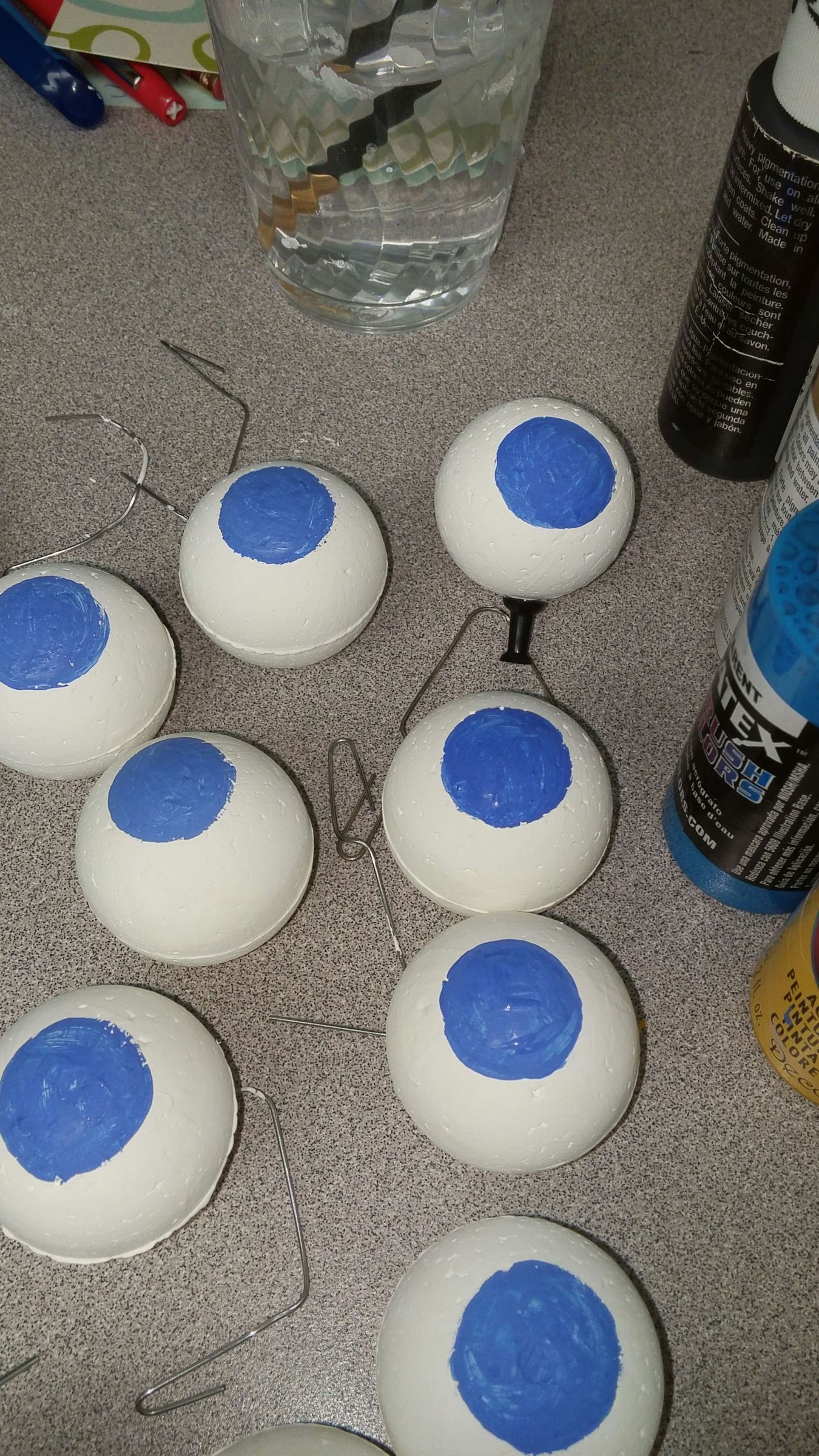 Realistic Eyeballs Out of Foam Balls : 11 Steps (with Pictures ...