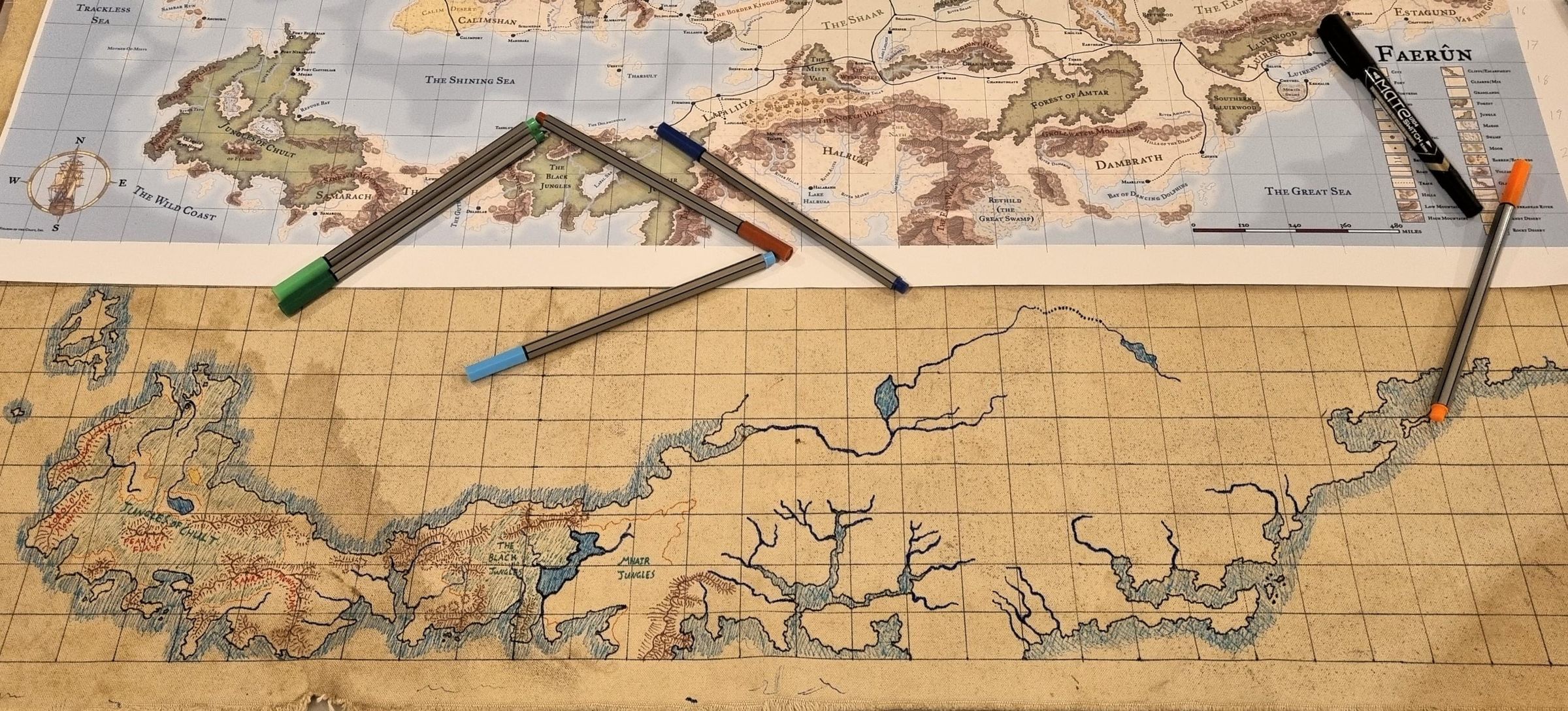 D&D Canvas Fantasy Map : 4 Steps (with Pictures) - Instructables