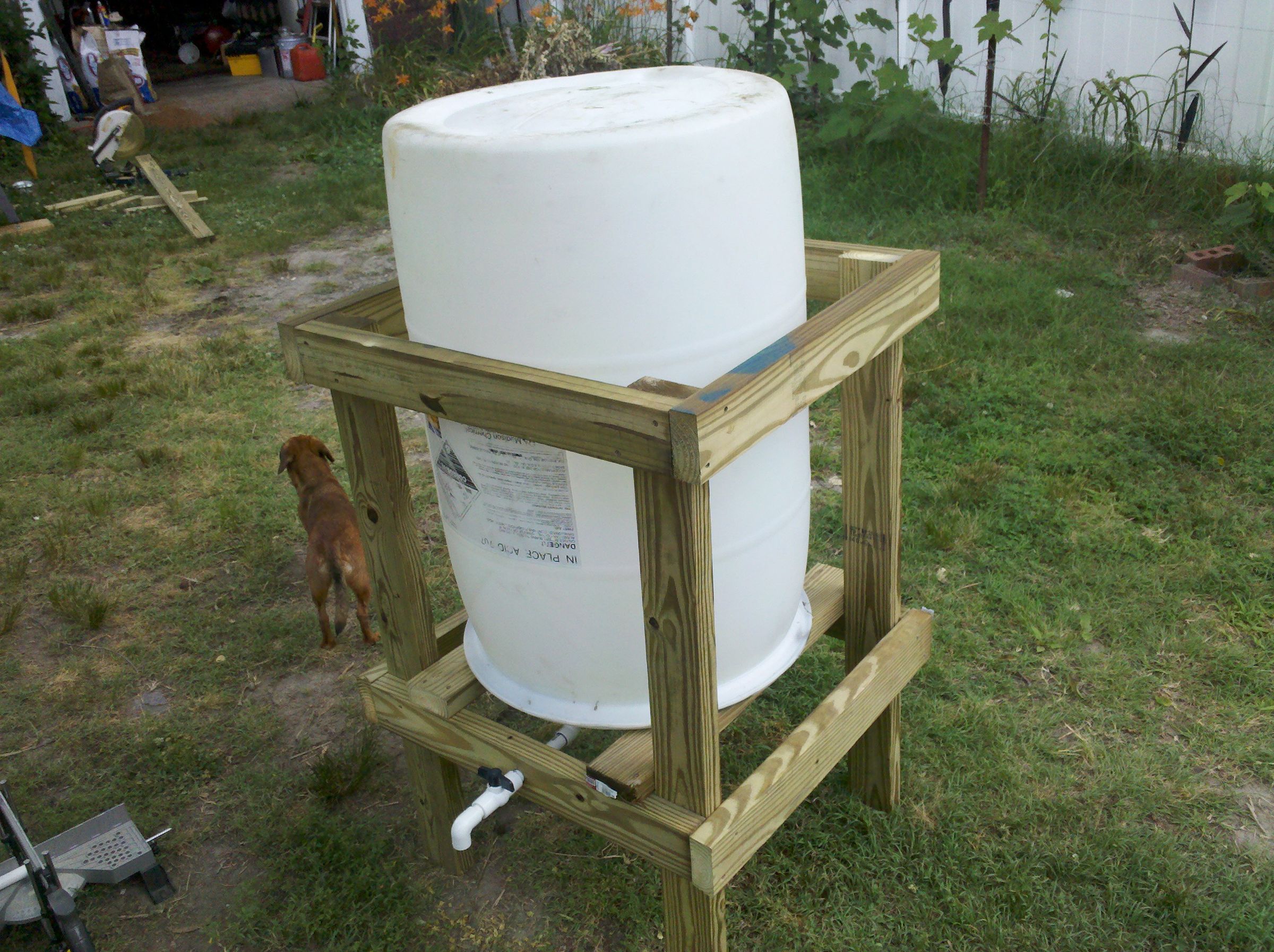 Condensation Reclimation Rain Barrel. : 4 Steps (with Pictures ...