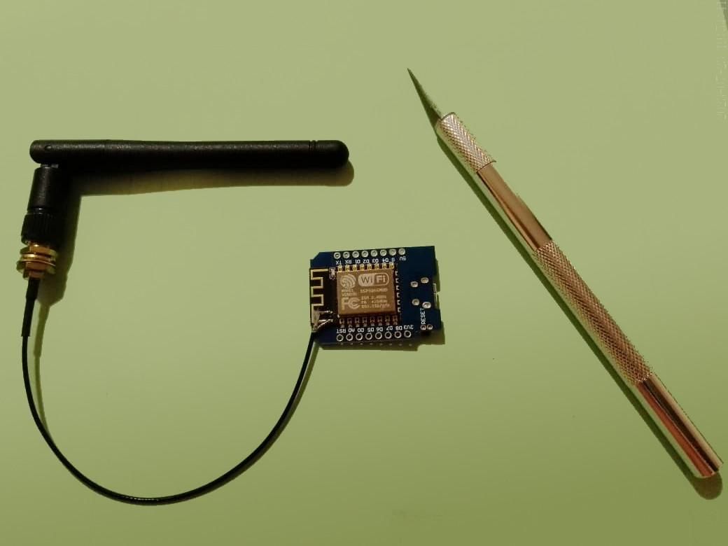 External Antenna for ESP8266 : 5 Steps - Instructables
