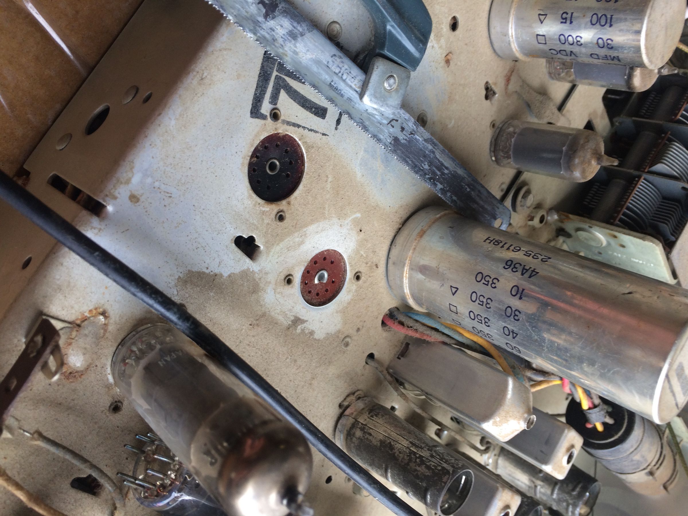 Tube Radio Capacitor Can Replacement : 6 Steps (with Pictures ...