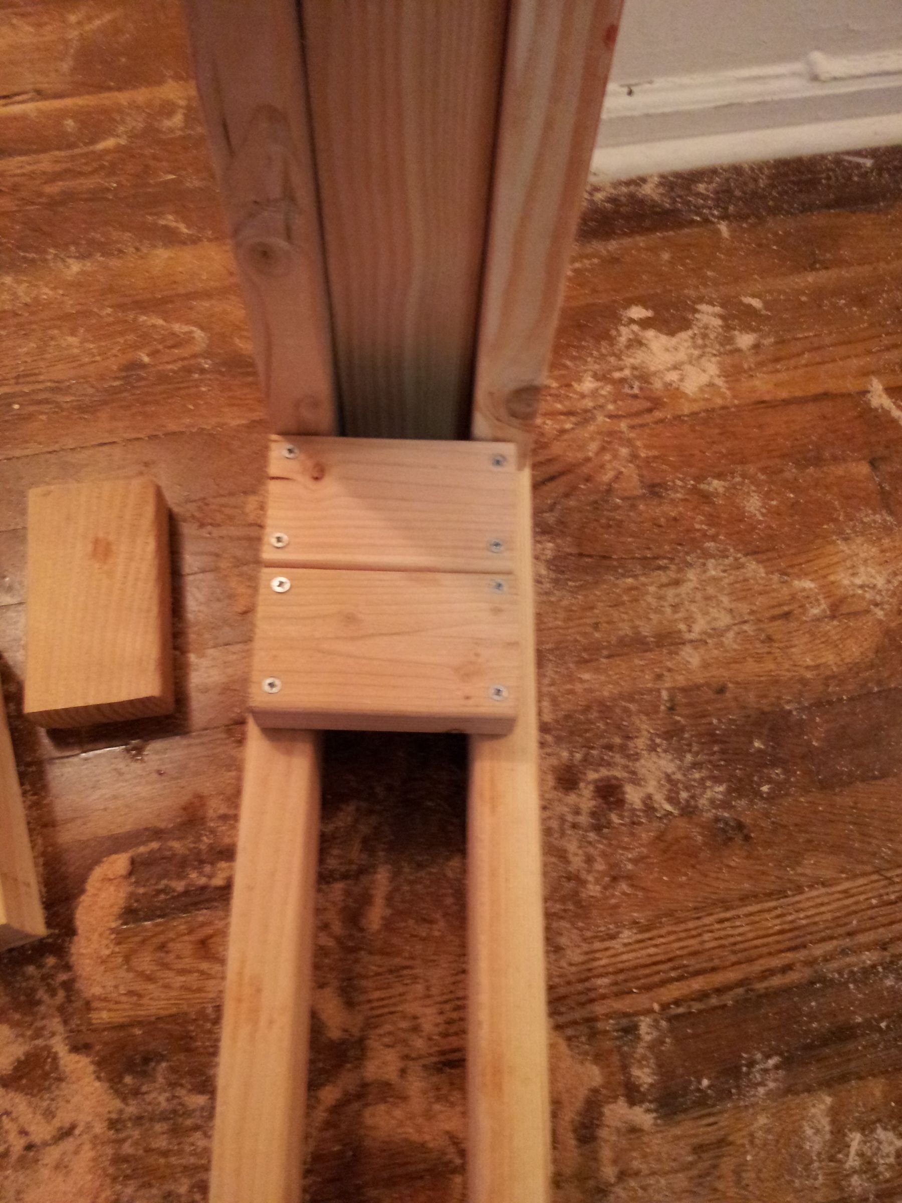 Vertical Bike Rack From 2x4s (single Bike) : 5 Steps (with Pictures ...