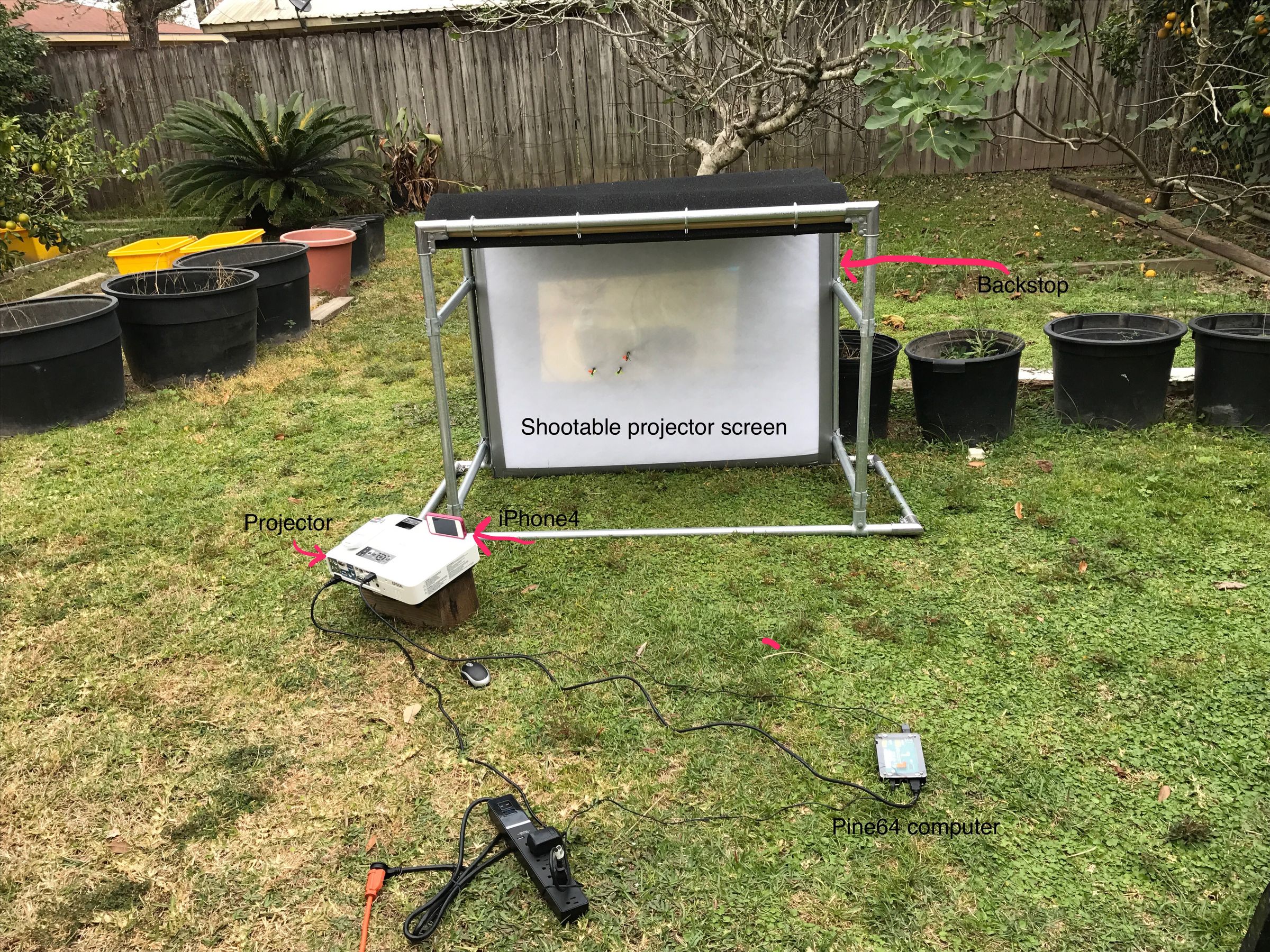 Interactive Archery Target Using Old Smartphone and Free App (with ...