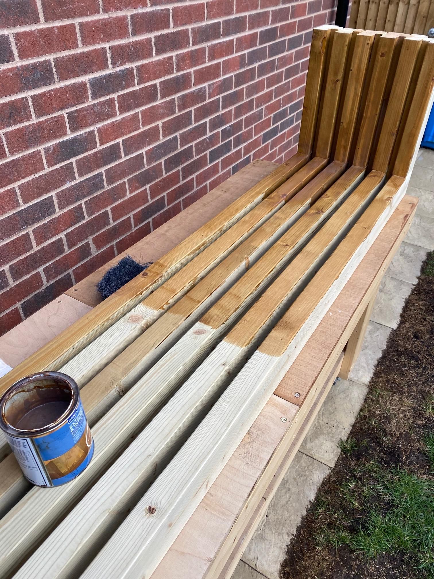 Modern Garden Bench (super Easy) : 6 Steps (with Pictures) - Instructables