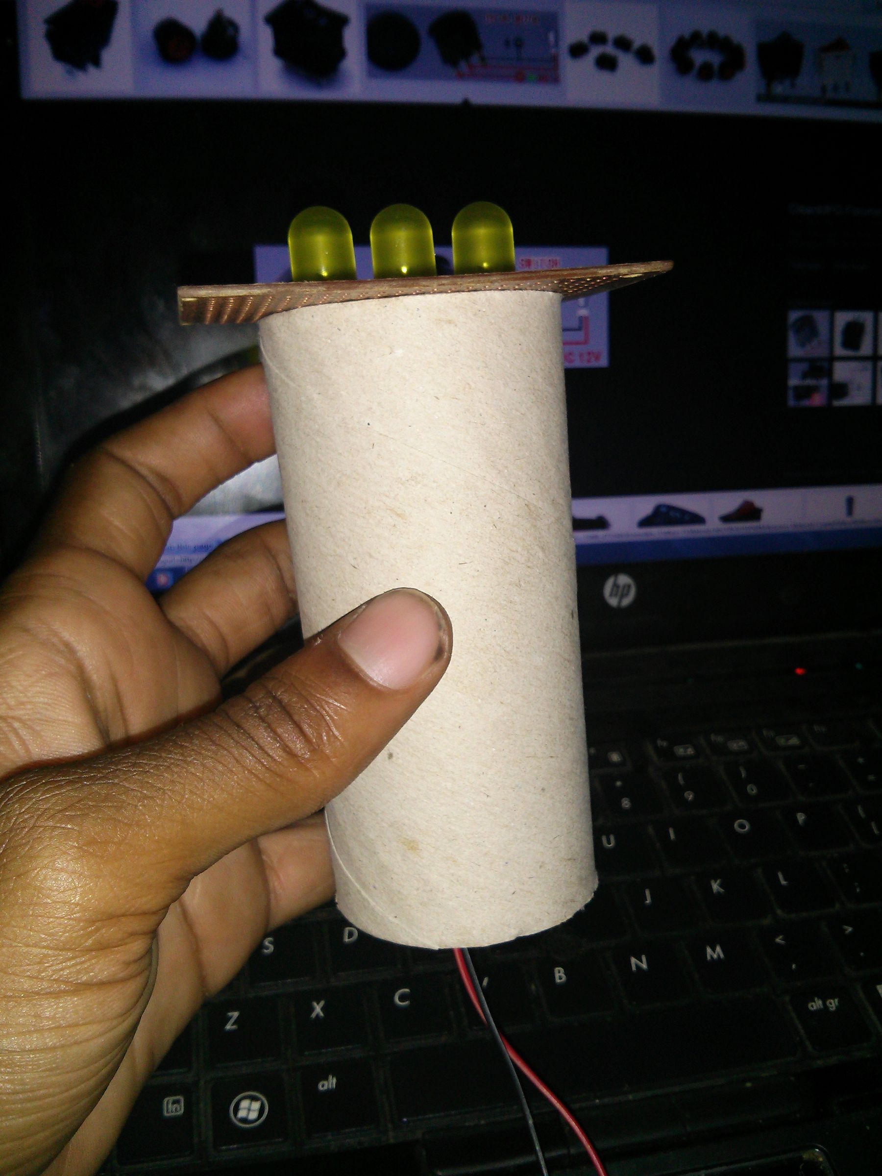 Toilet Paper Tube Torch : 5 Steps (with Pictures) - Instructables