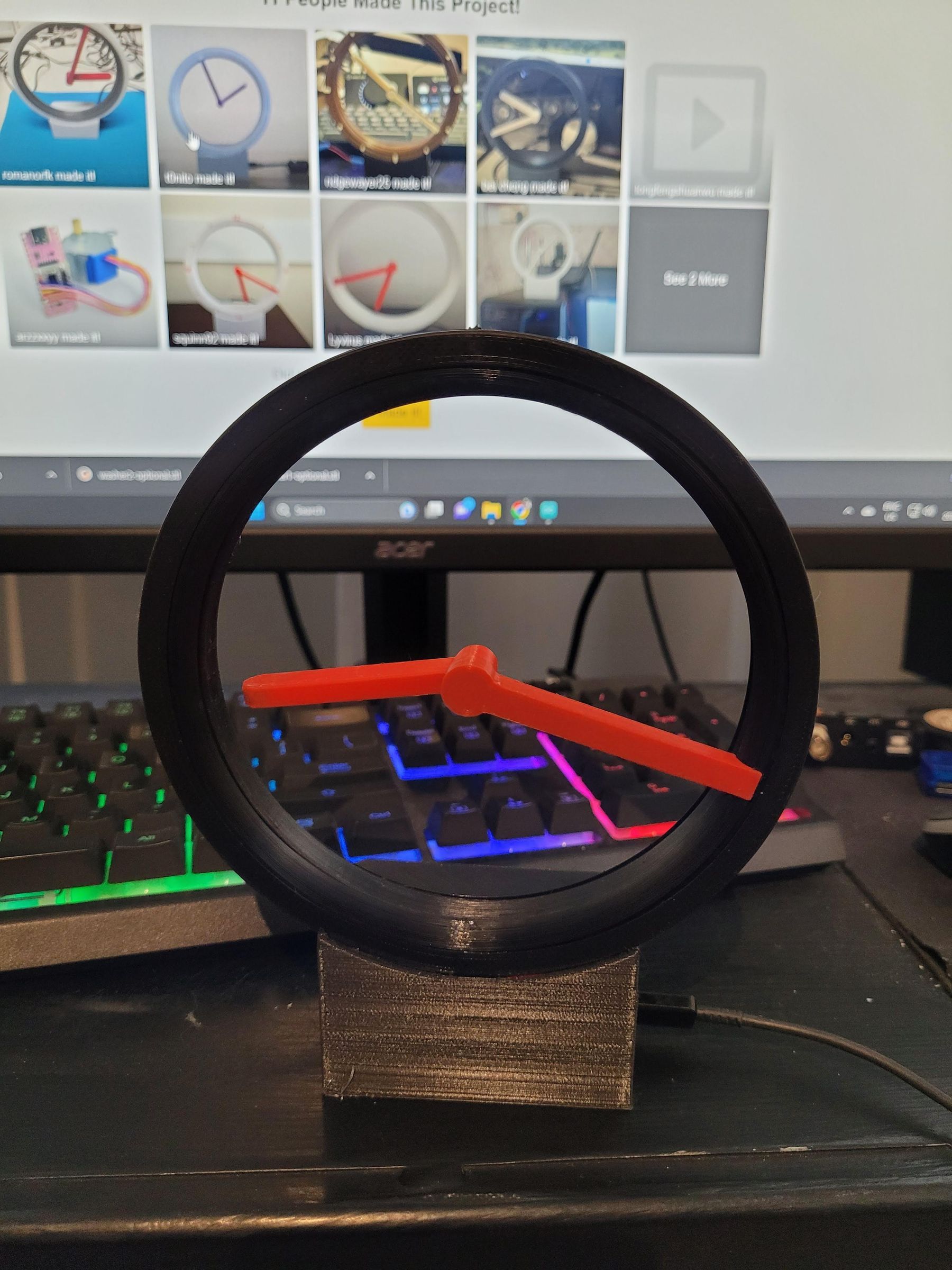 Hollow Clock 4 : 7 Steps (with Pictures) - Instructables