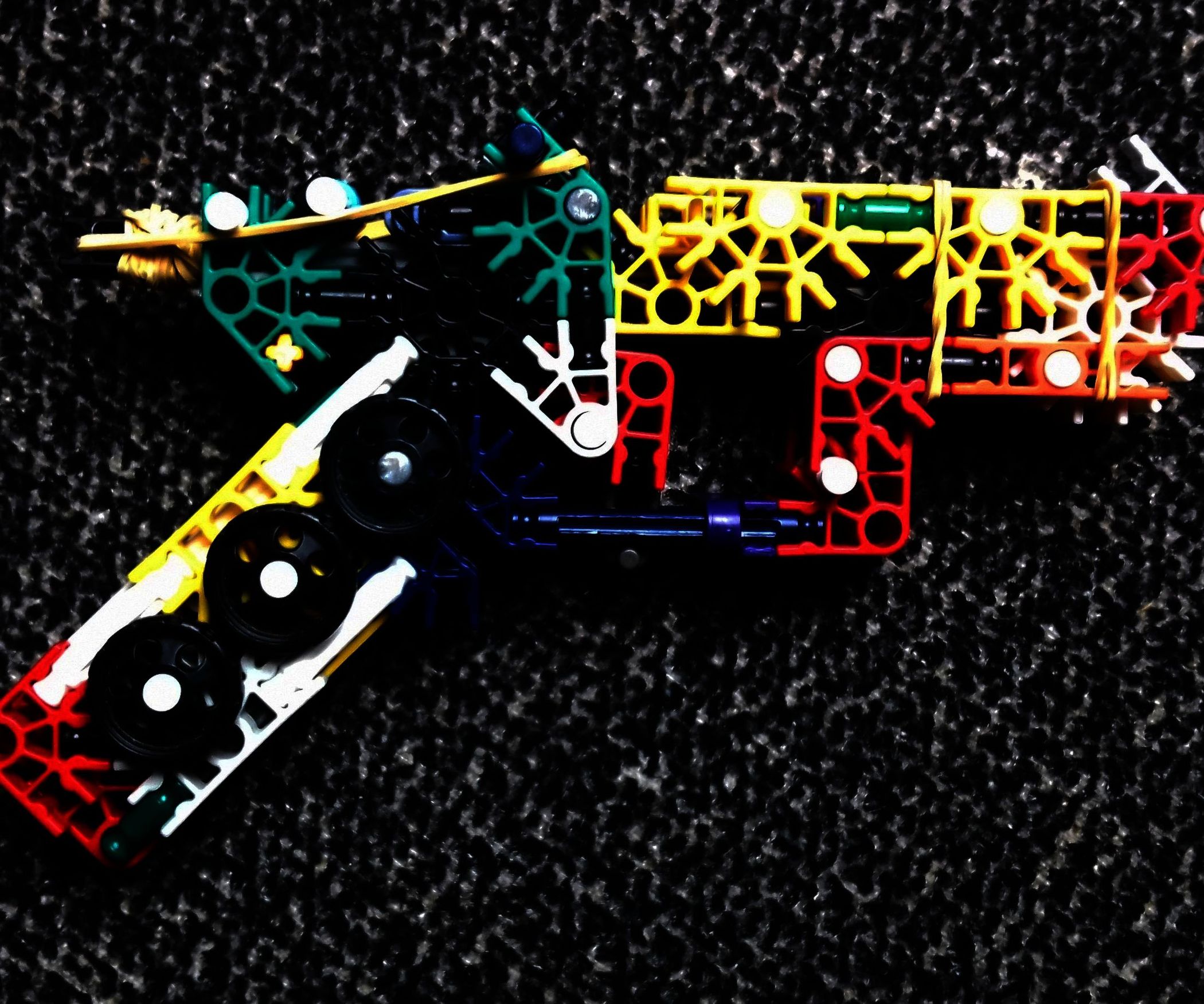 Knex Glock : 4 Steps - Instructables