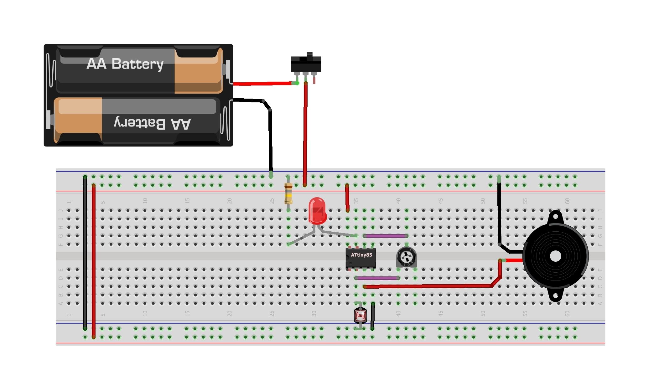 Fridge Door Detector Alarm : 13 Steps (with Pictures) - Instructables
