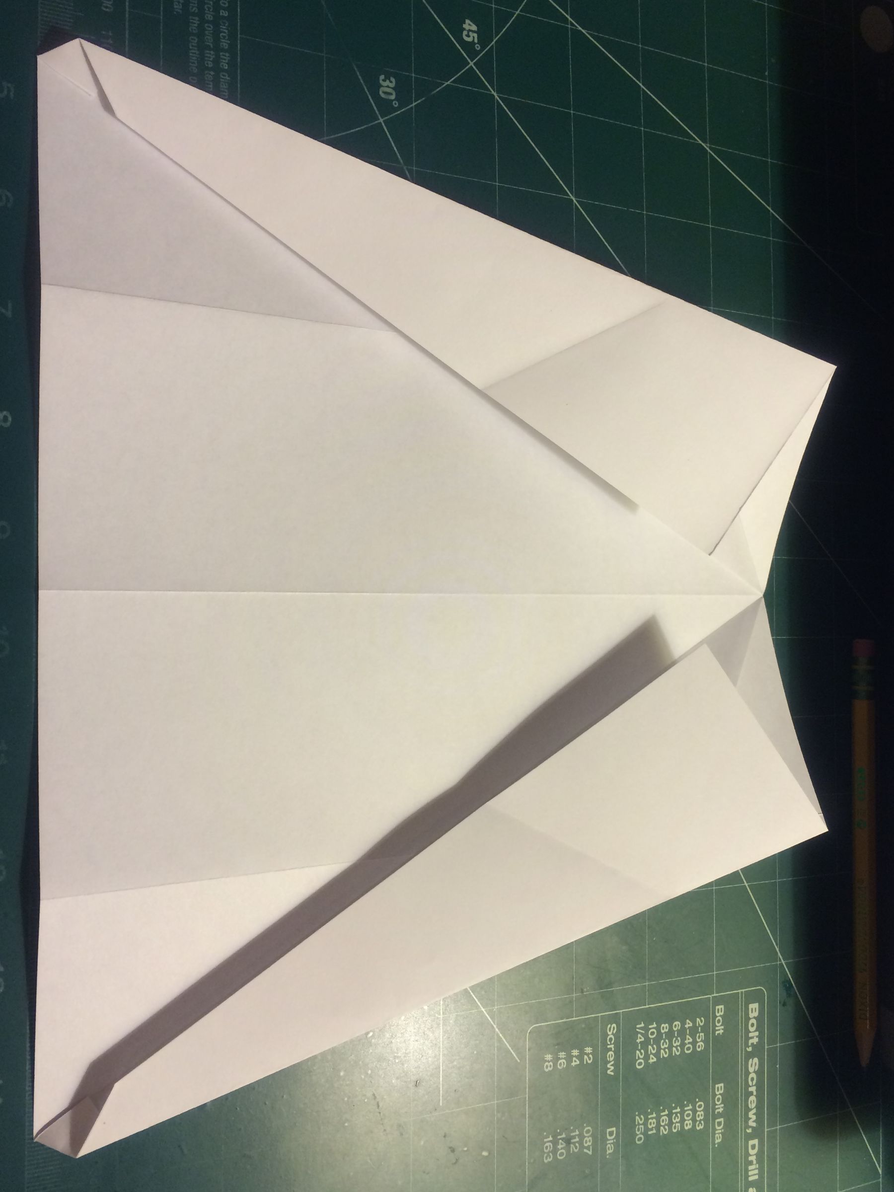 How to Make the SkySwift Paper Airplane : 5 Steps - Instructables