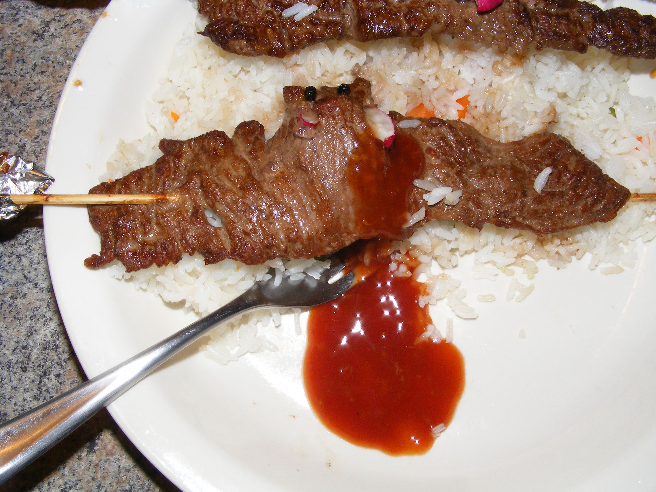 Vampire Bat Satay on a Stick : 4 Steps (with Pictures) - Instructables
