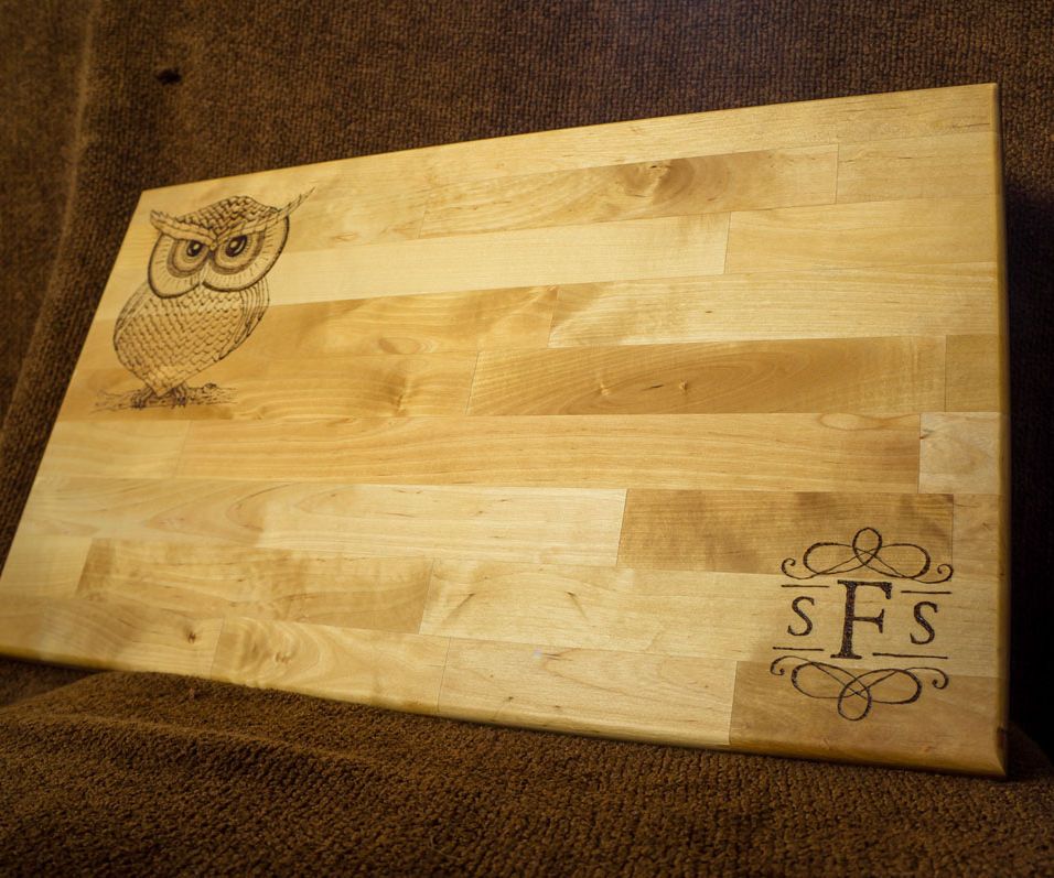 Wood Burning (Pyrography) Cutting Boards and Spoons As Christmas Gifts ...