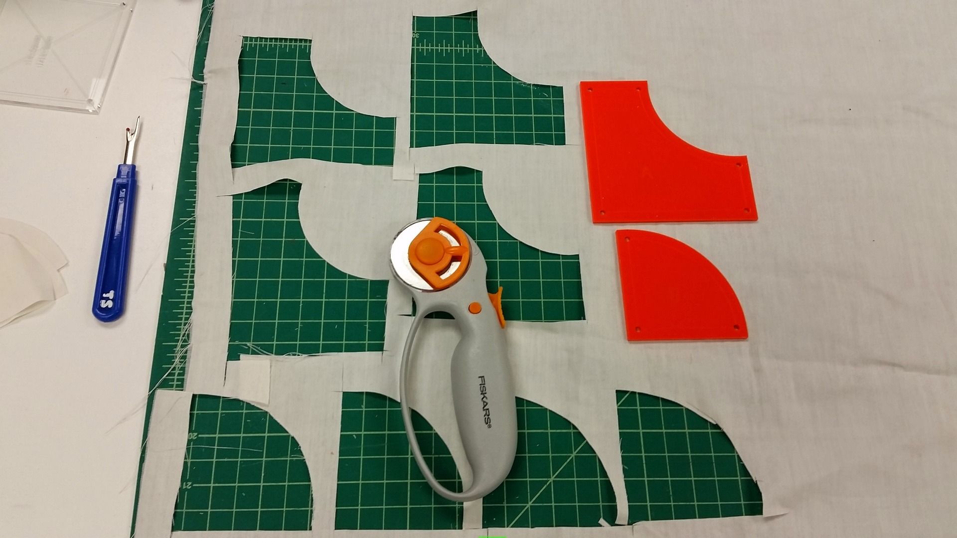 Drunkards Path Quilting Template Tutorial : 6 Steps - Instructables