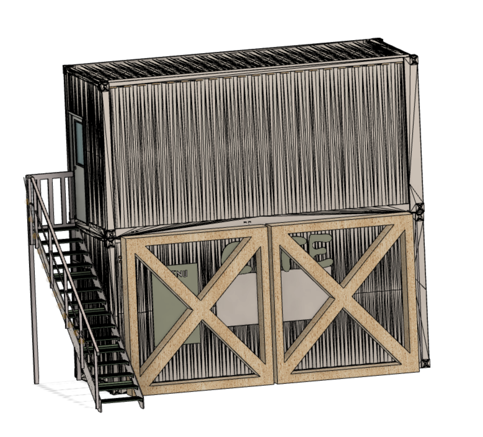 Foldable Shipping Container Cafe : 11 Steps - Instructables