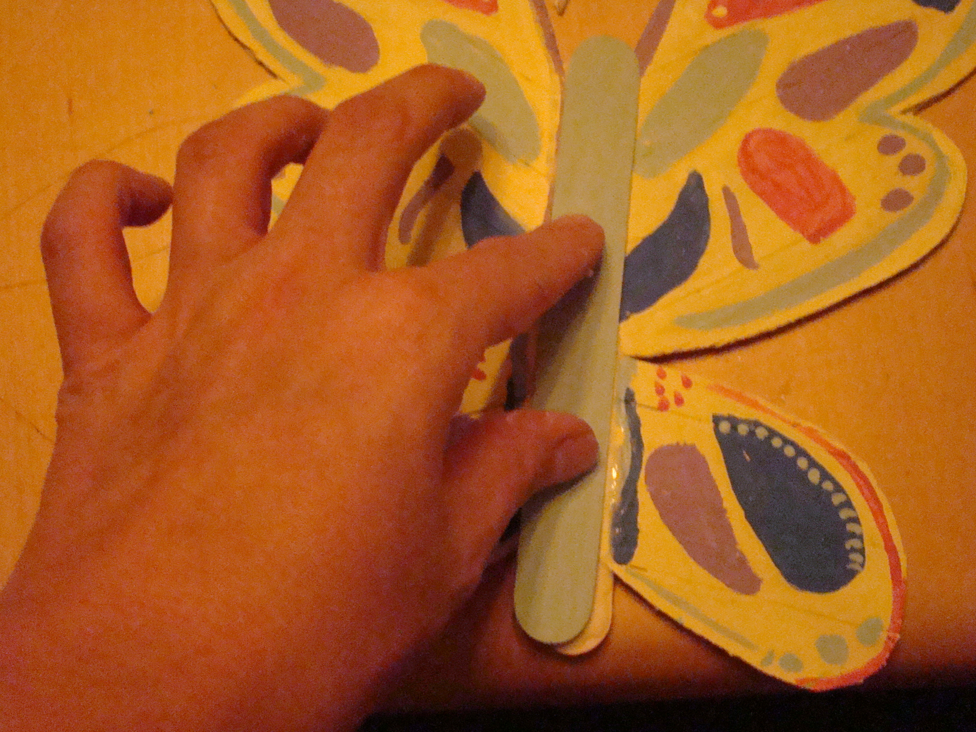 Popsicle Stick Butterfly : 6 Steps - Instructables