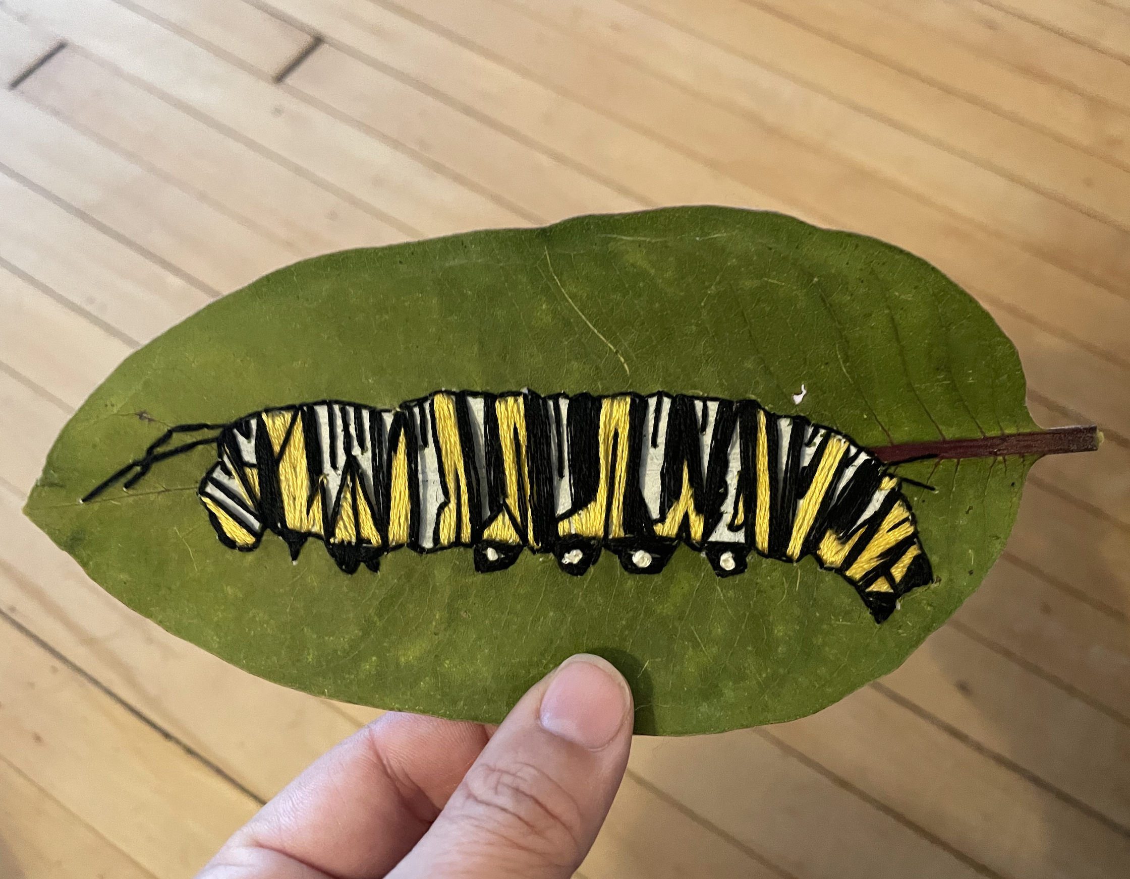 Hand Painted Embroidered Leaves : 11 Steps (with Pictures) - Instructables