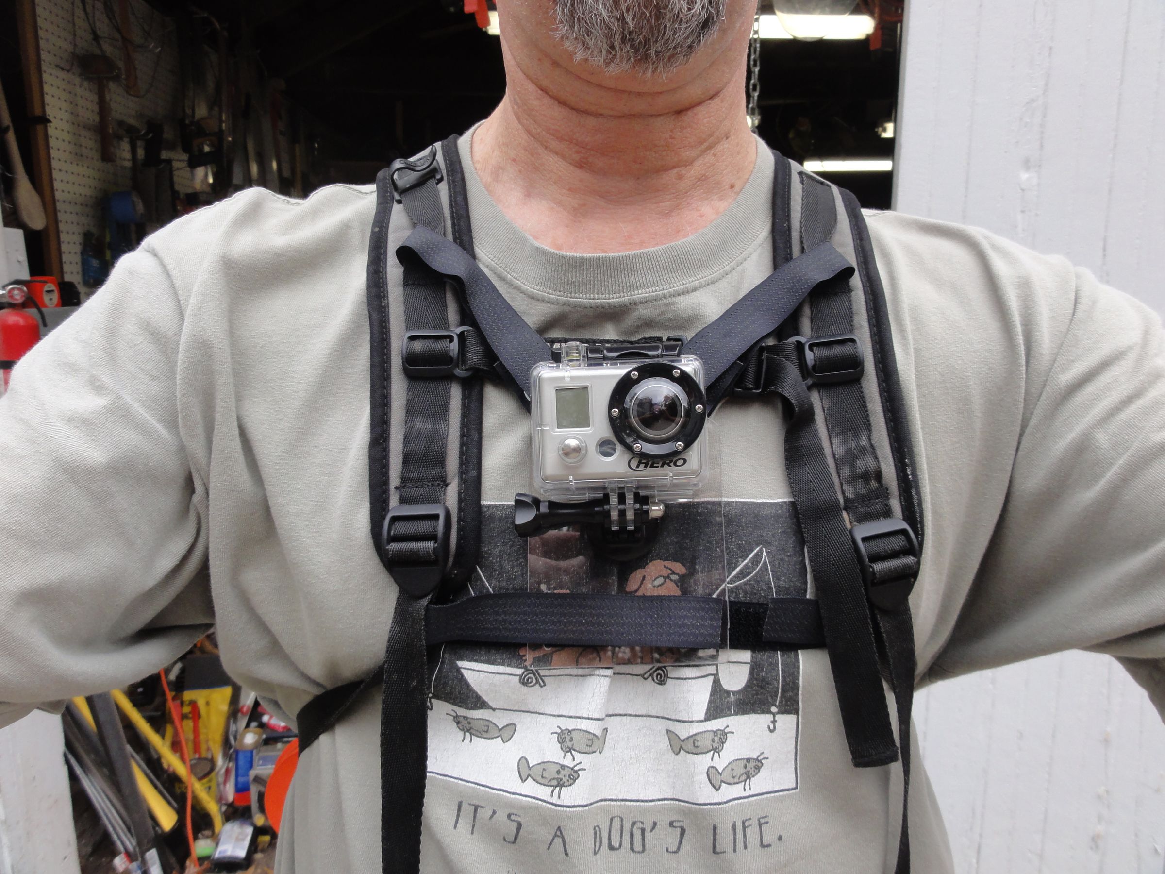 GoPro Camera Chest Mount for Camelbak : 5 Steps (with Pictures ...