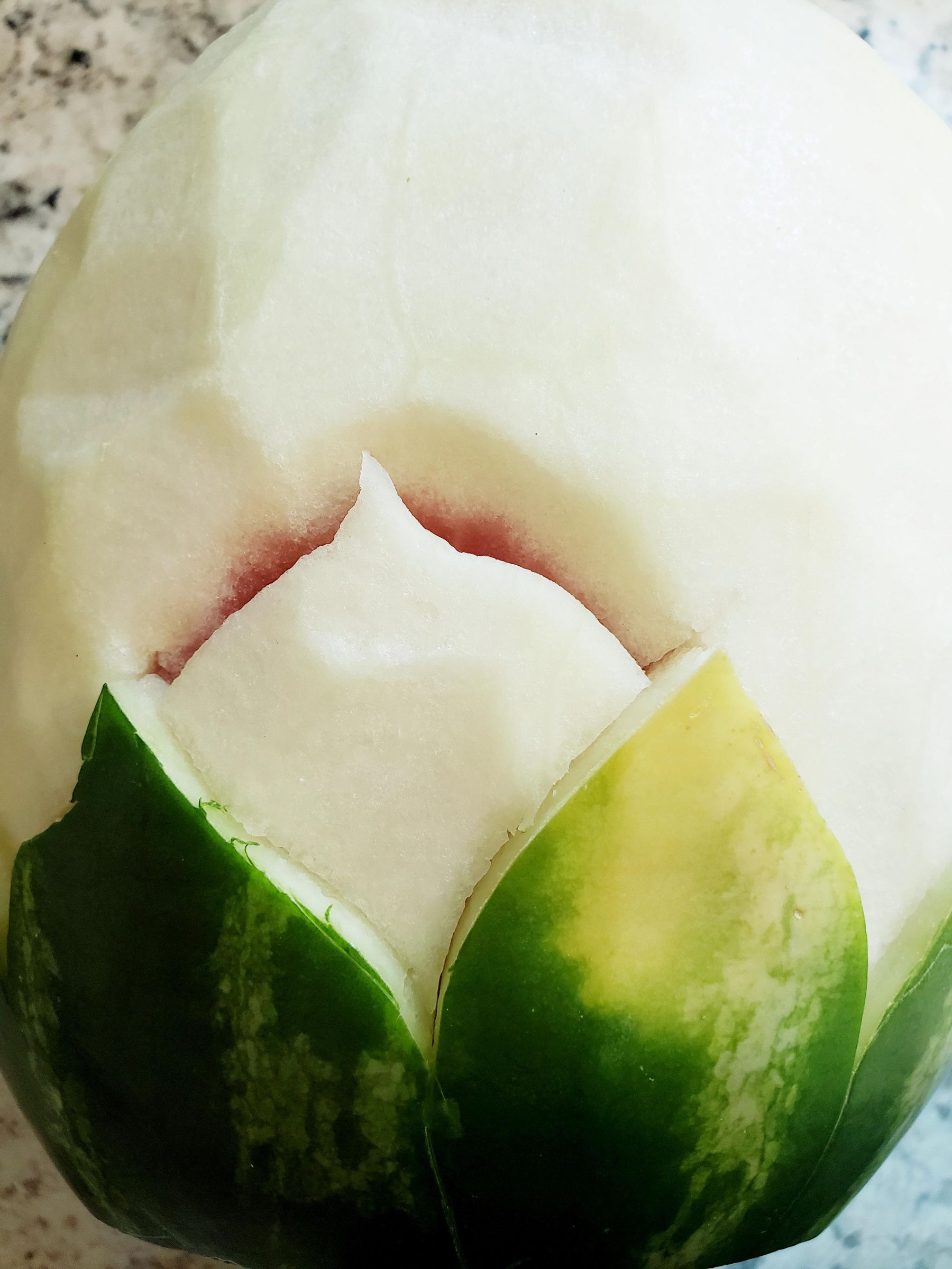 Watermelon Lotus Flower Carving! : 17 Steps (with Pictures) - Instructables