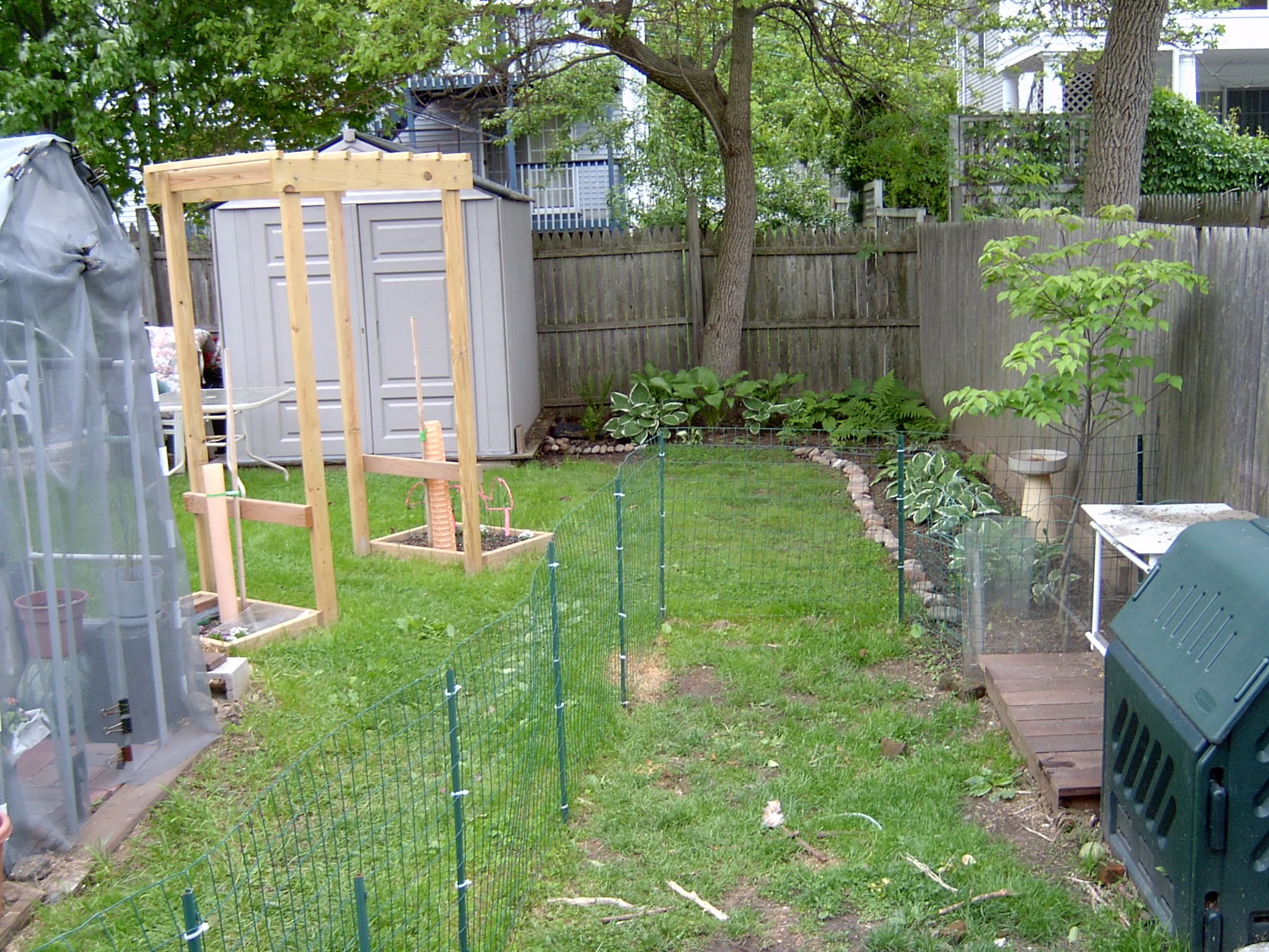 Grape Arbor With Bench for a Small Space. : 9 Steps - Instructables