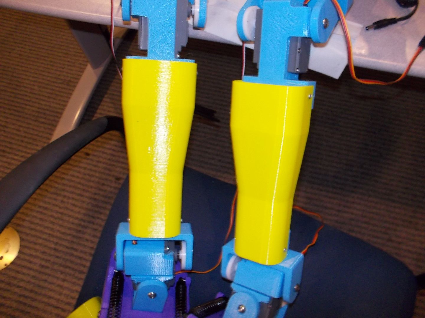 ASPIR: Full-Size 3D-Printed Humanoid Robot : 80 Steps (with Pictures ...
