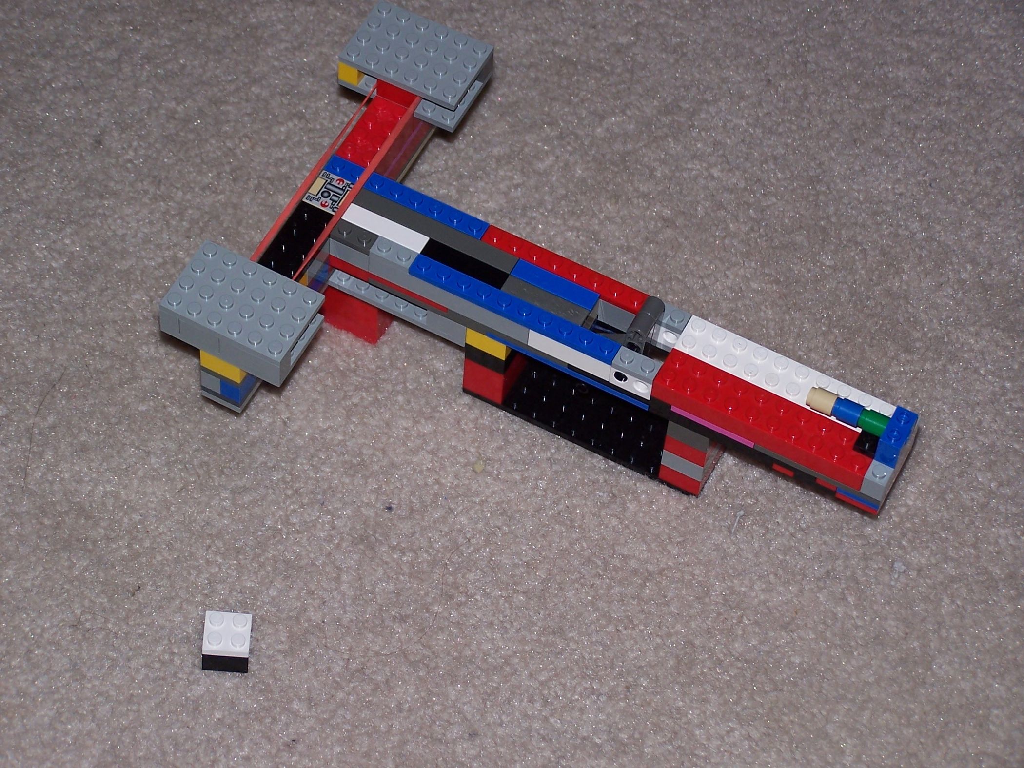 A-1 Powerful Mini Lego Crossbow : 7 Steps - Instructables