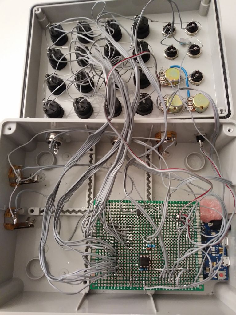 Arduino Midi Rhythm Section Sequencer Trybotics